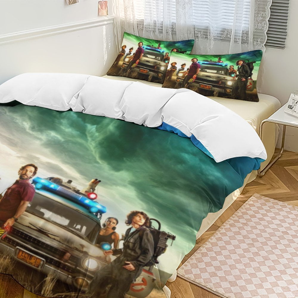 Ghostbusters 3-Piece Bedding Set Warm And Comfortable Soft Duvet Cover ...