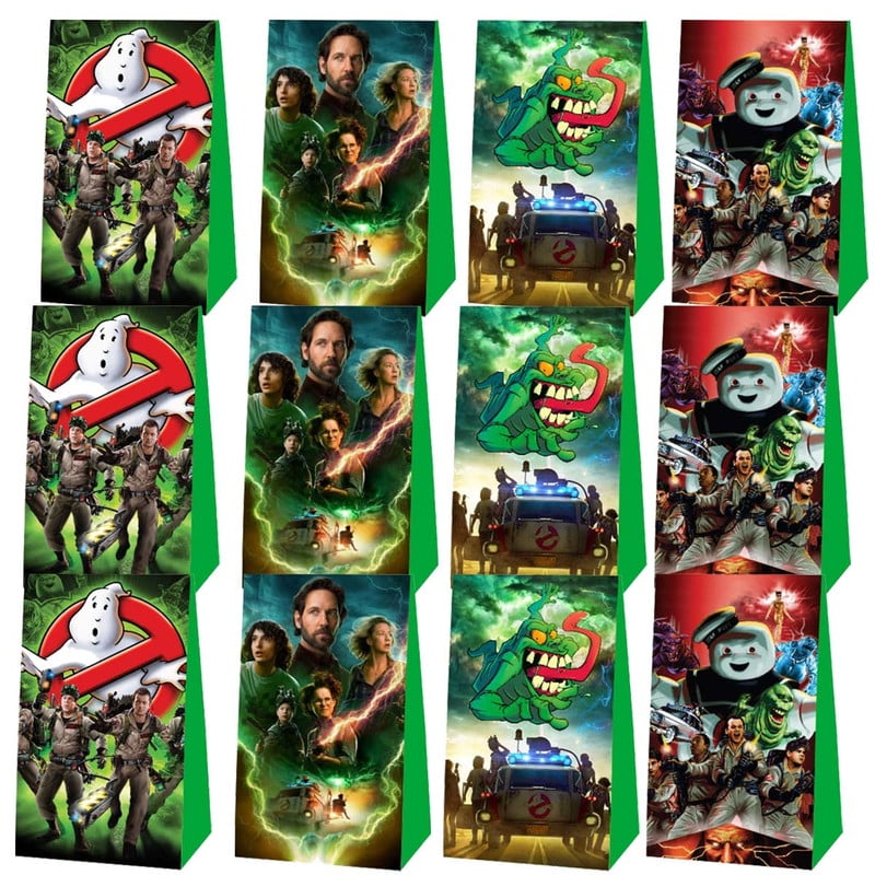 Ghostbusters Goodie Bags Party Favor Candy Decorations Treat Supplies ...