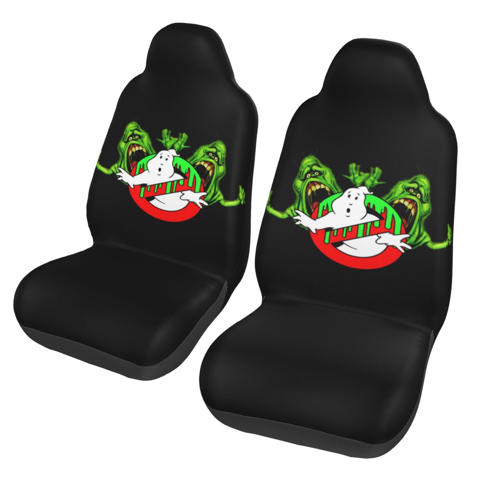 Ghostbusters Green Slimer Car Seat Covers Accessories Vehicle Front ...
