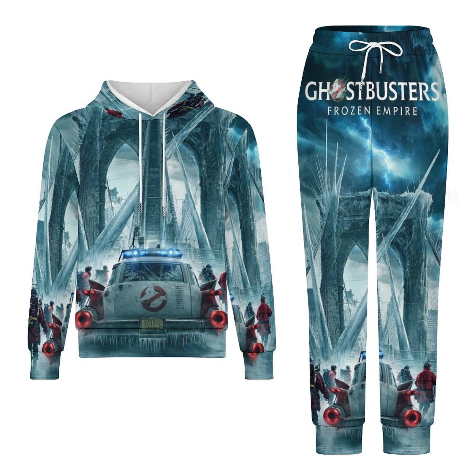 Ghostbusters Kids Pullover Hoodie And Sweatpants Clothes Set Casual ...