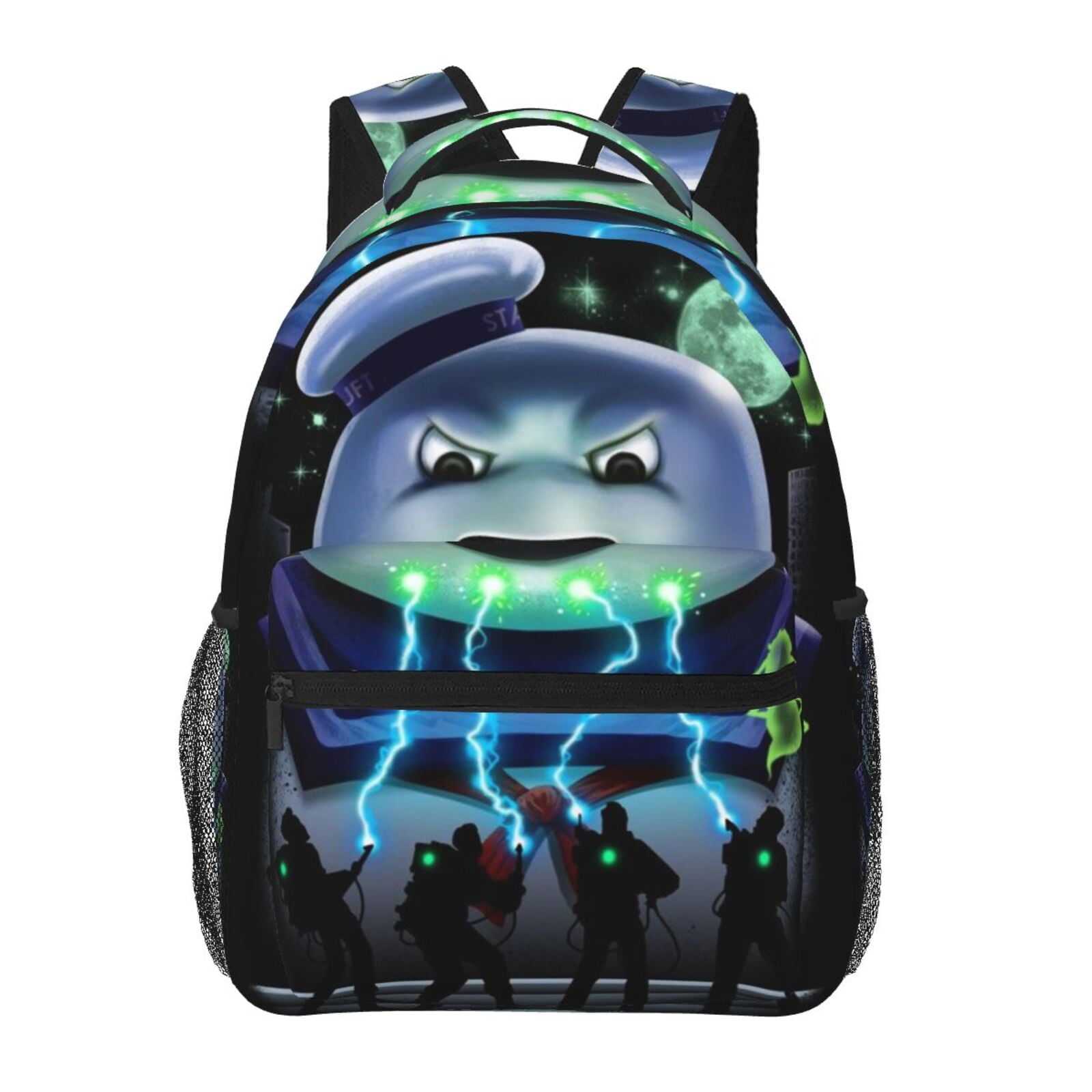 Ghostbusters Laptop Backpack Daypack Large Capacity Multipurpose Travel ...