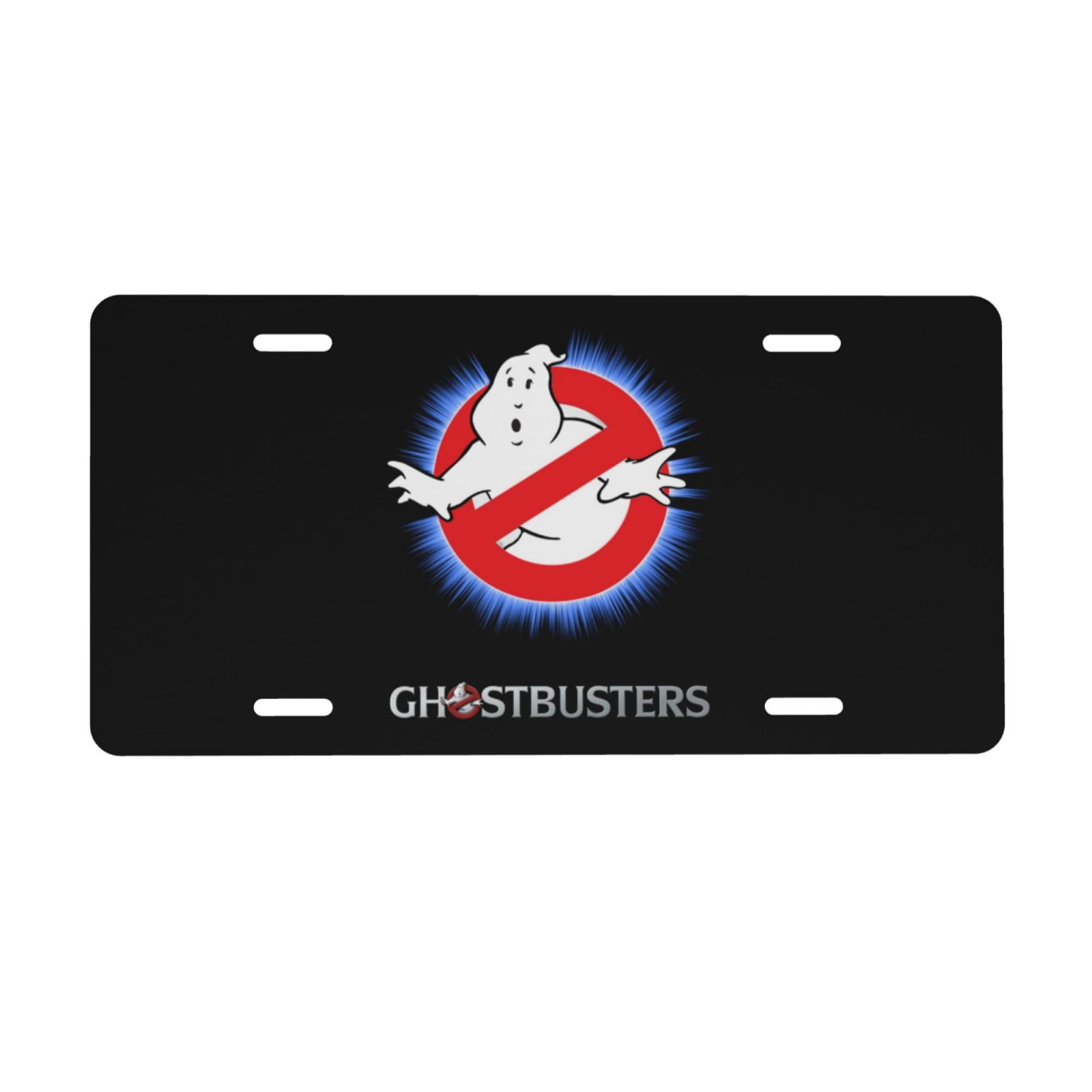 Ghostbusters License Plate Cover Aluminum Novelty Vanity Tag Protection ...