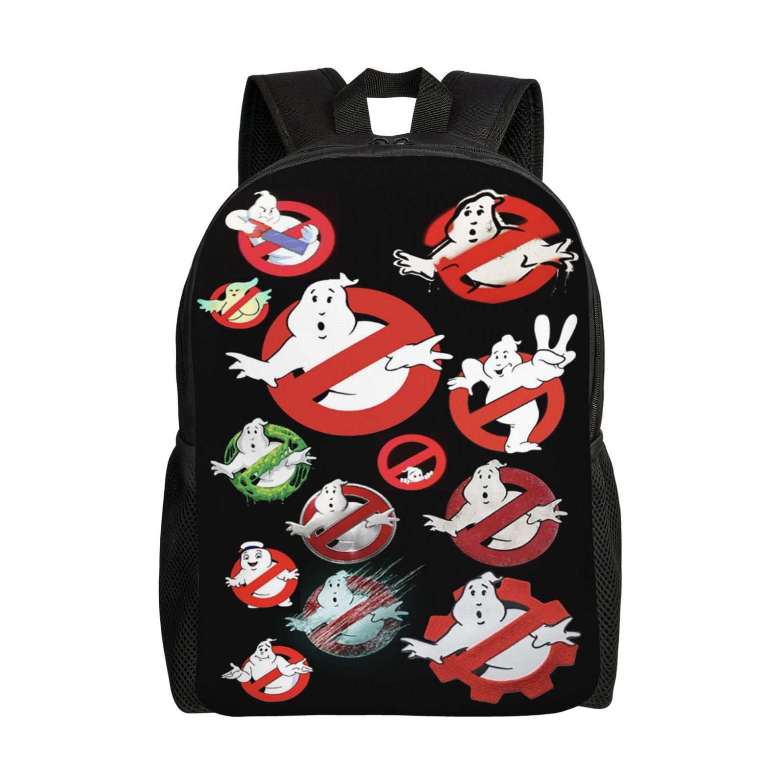 Ghostbusters Logo Backpack Large Capacity Portable Backpacks Lightweight Bags Daypack Outdoor ...