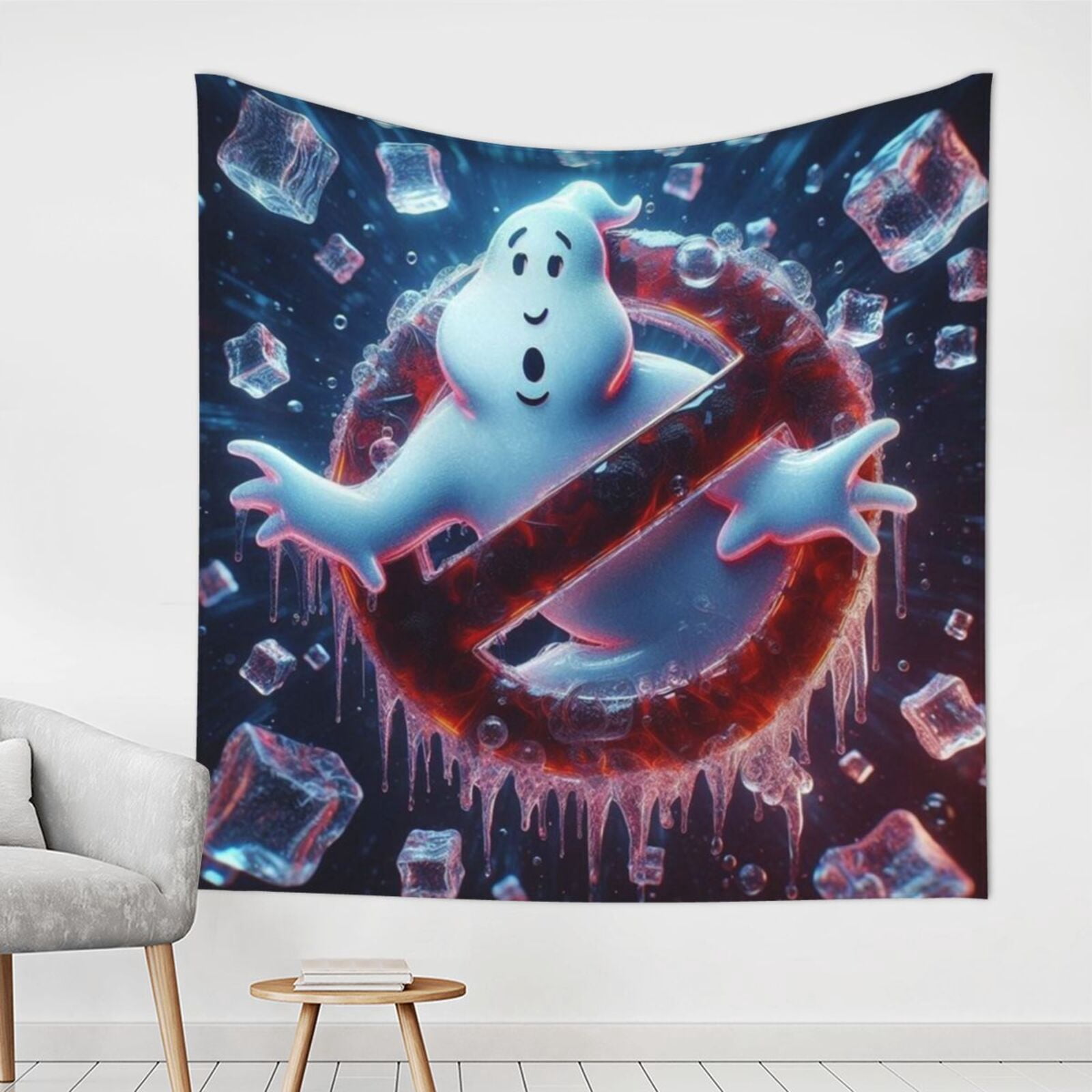 Ghostbusters Logo Cartoon Tapestry Luxury Wall Hanging Tapestries Decor ...