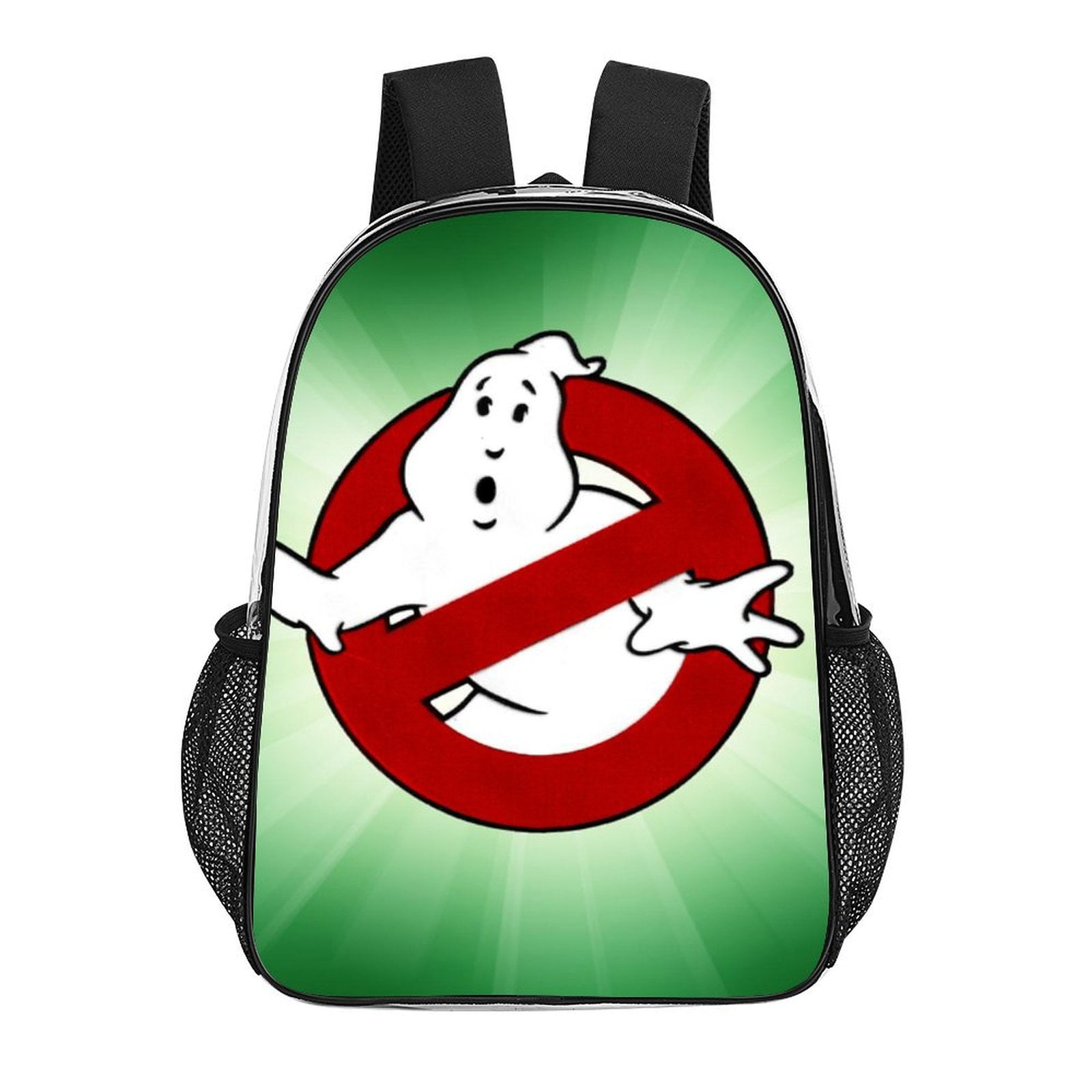 Ghostbusters Logo Clear Backpack Transparent Bag 17 Inch Large Capacity ...