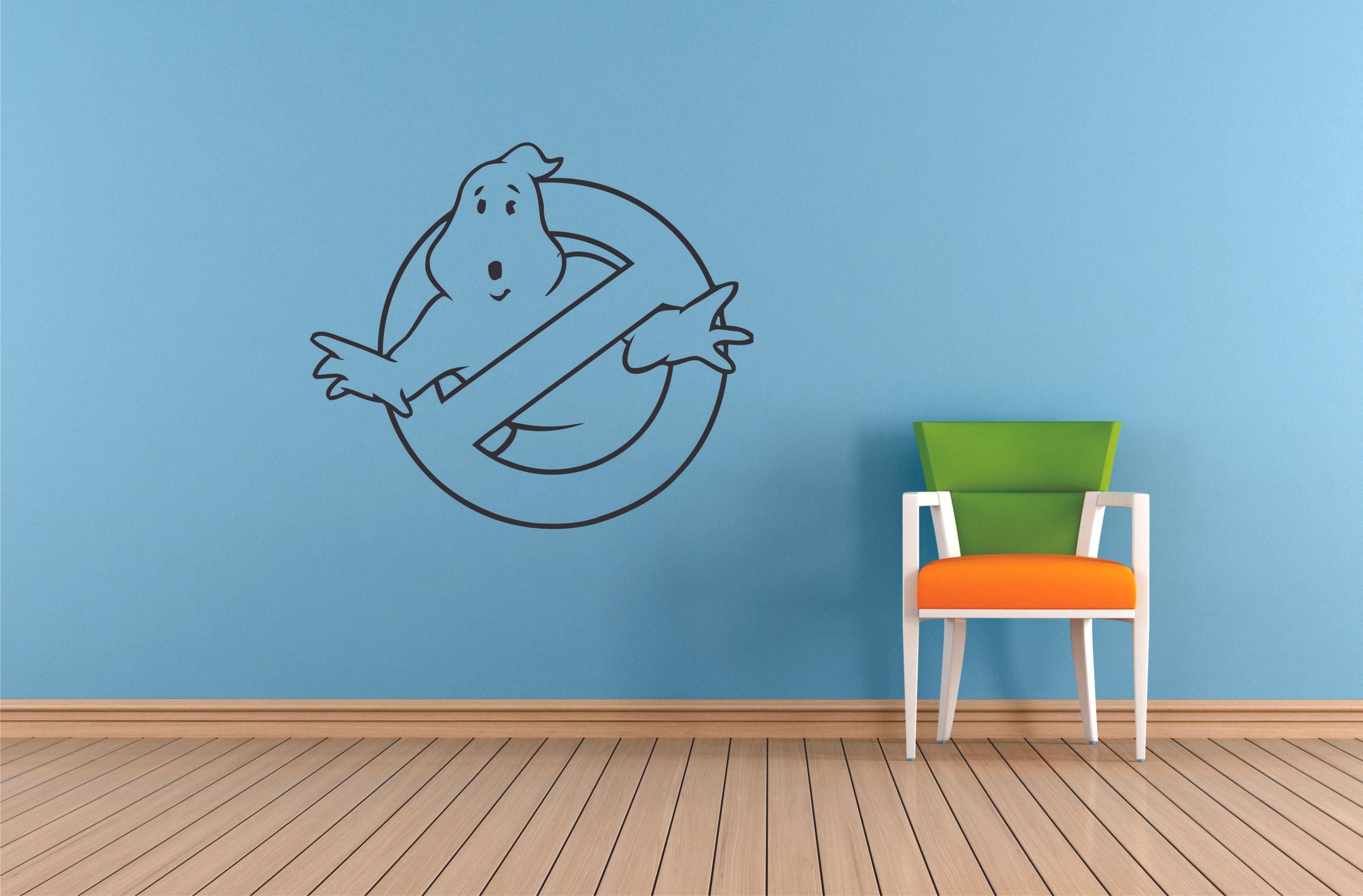 Ghostbusters Logo Ghost Show Character Cartoon Wall Sticker Art Decal ...