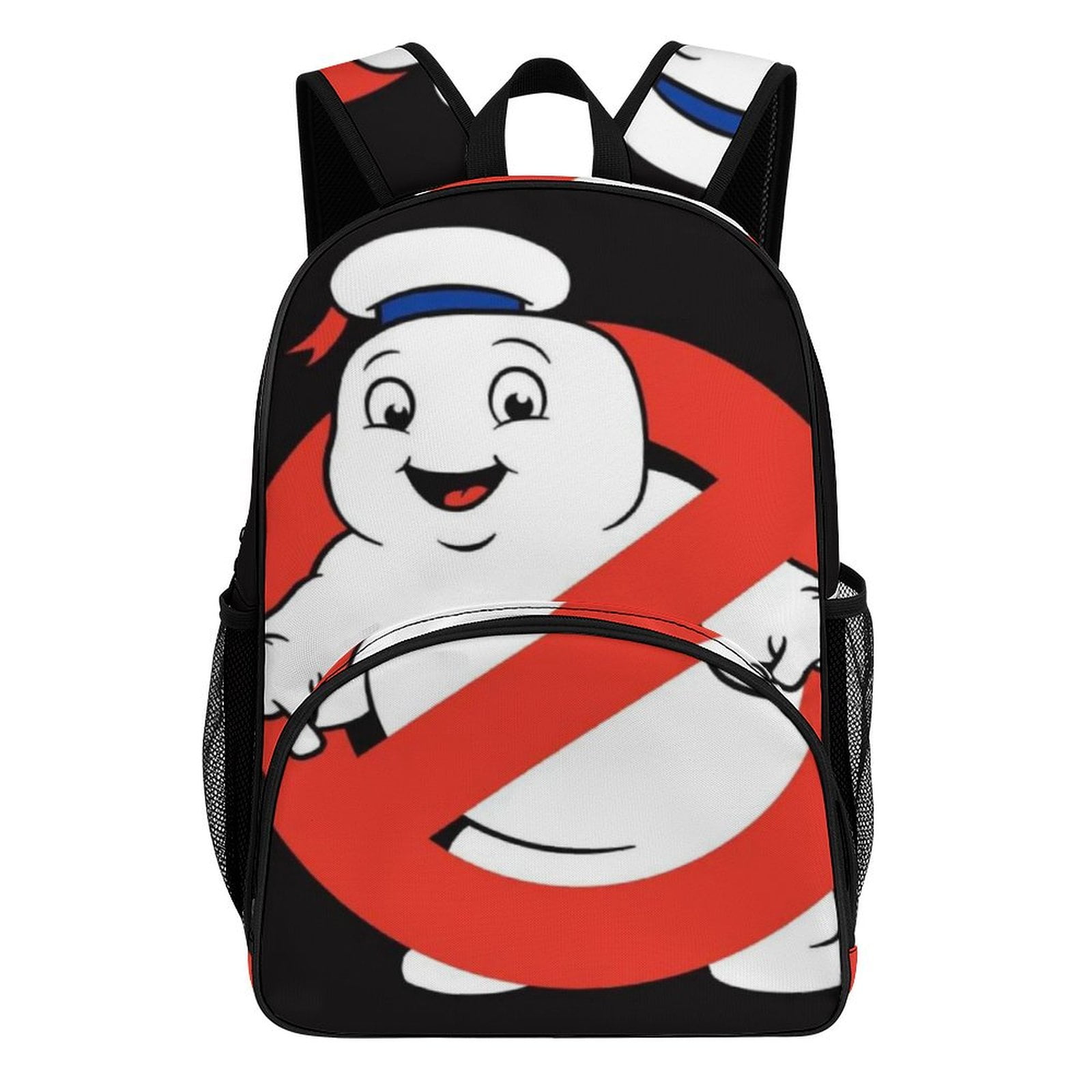 Ghostbusters Logo Stay Puft Backpack Daypack Adjustable School Bag ...