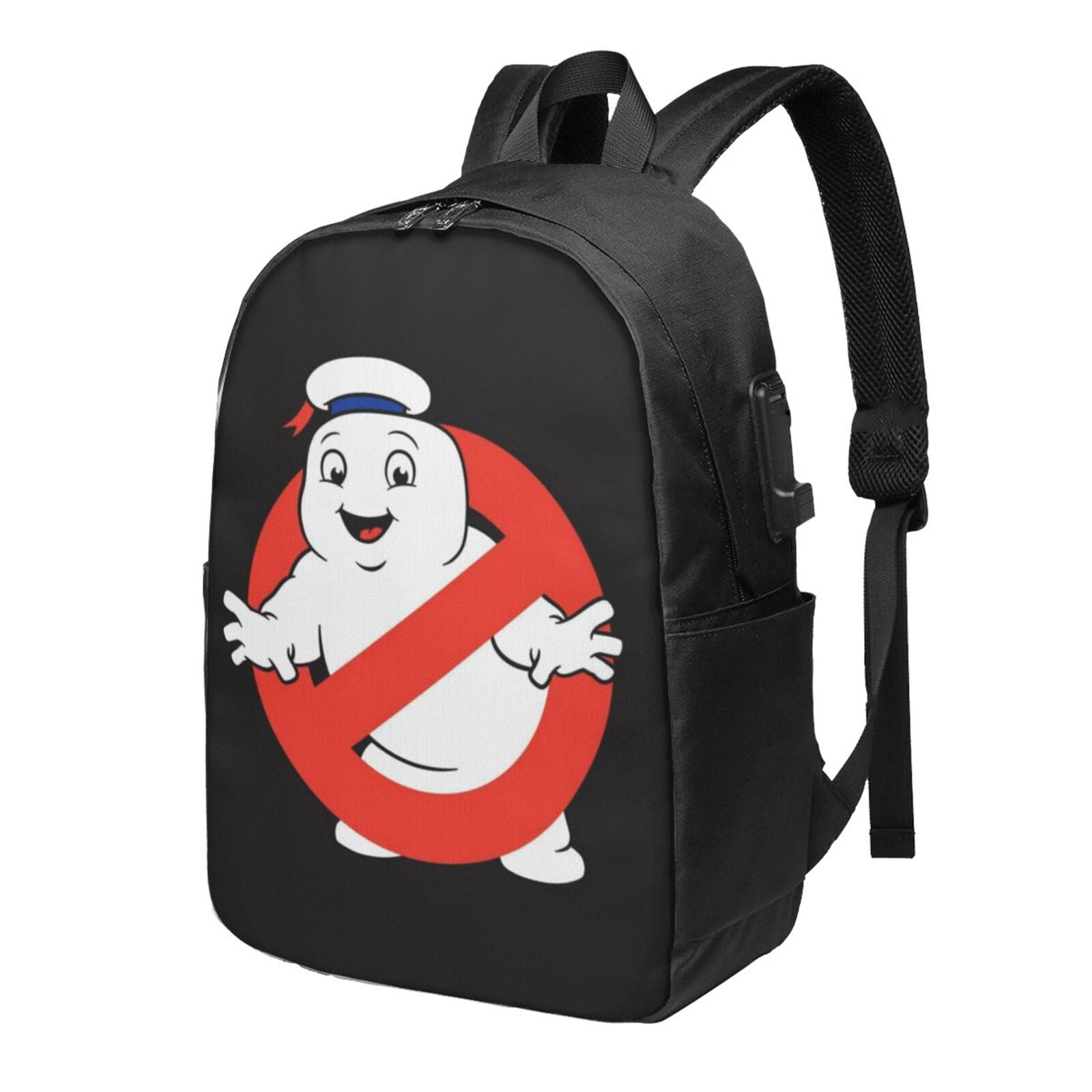 Ghostbusters Logo Stay Puft Laptop Backpack Daypack School Student ...