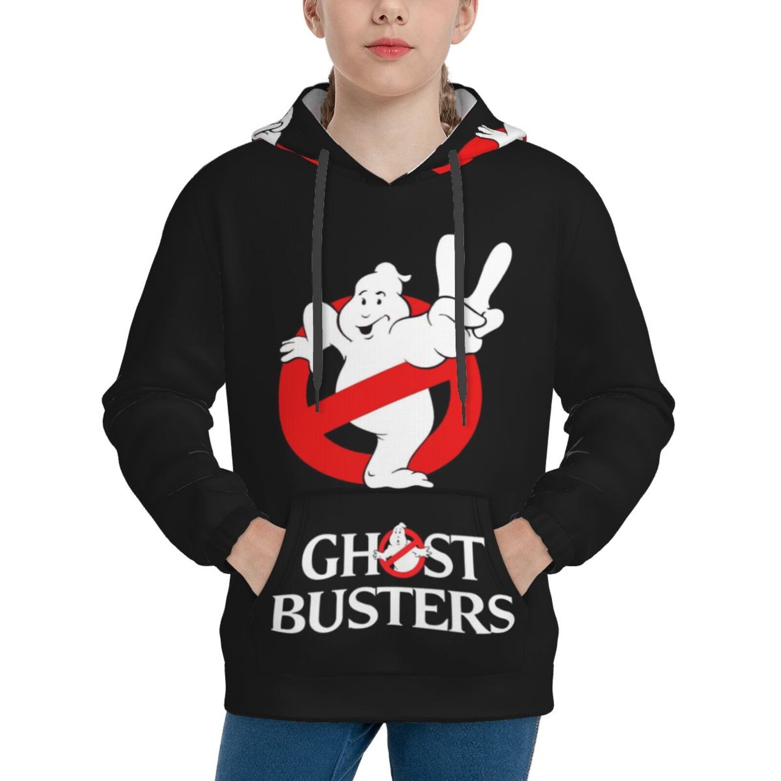 Ghostbusters Logo Youth Sweatshirt Hoodies Pullover 3D Print Novelty ...