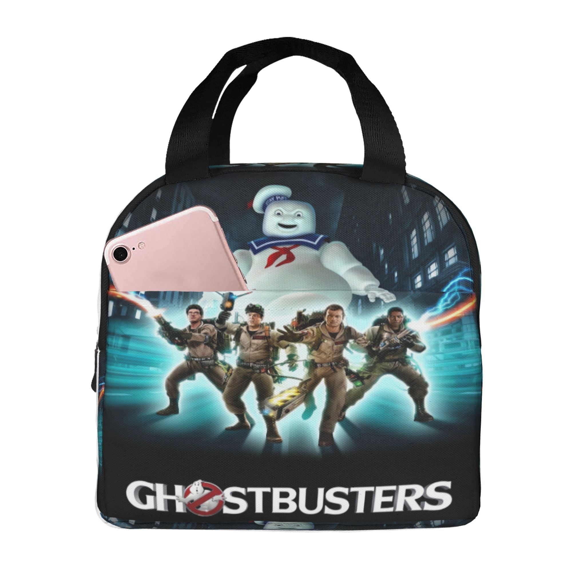 Ghostbusters Lunch Bag Tote Bag Insulated Lunch Box Picnic Beach ...