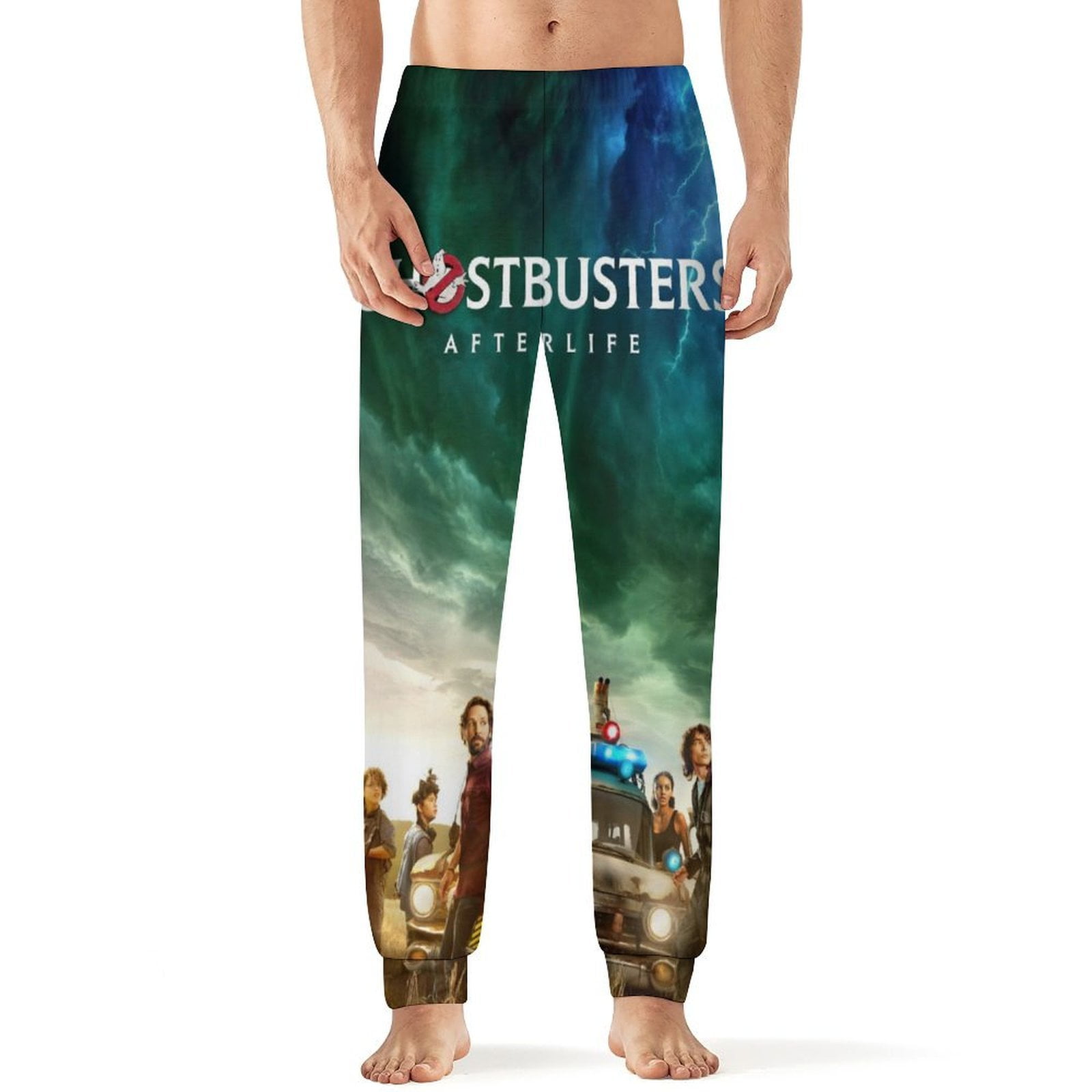 Ghostbusters Men Pajama Pants Bottoms Lounge Pants Elastic Waist Loose ...