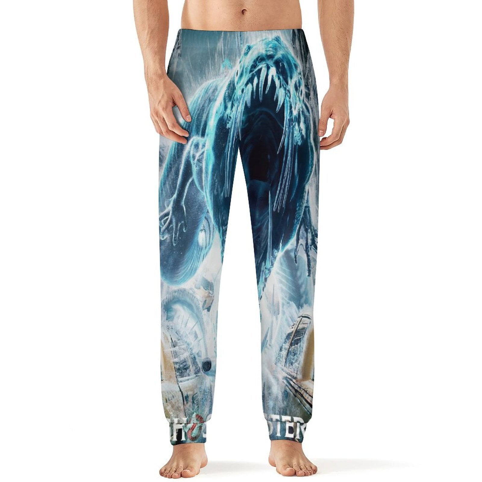 Ghostbusters Men Pajama Pants Bottoms Lounge Pants Elastic Waist Loose ...