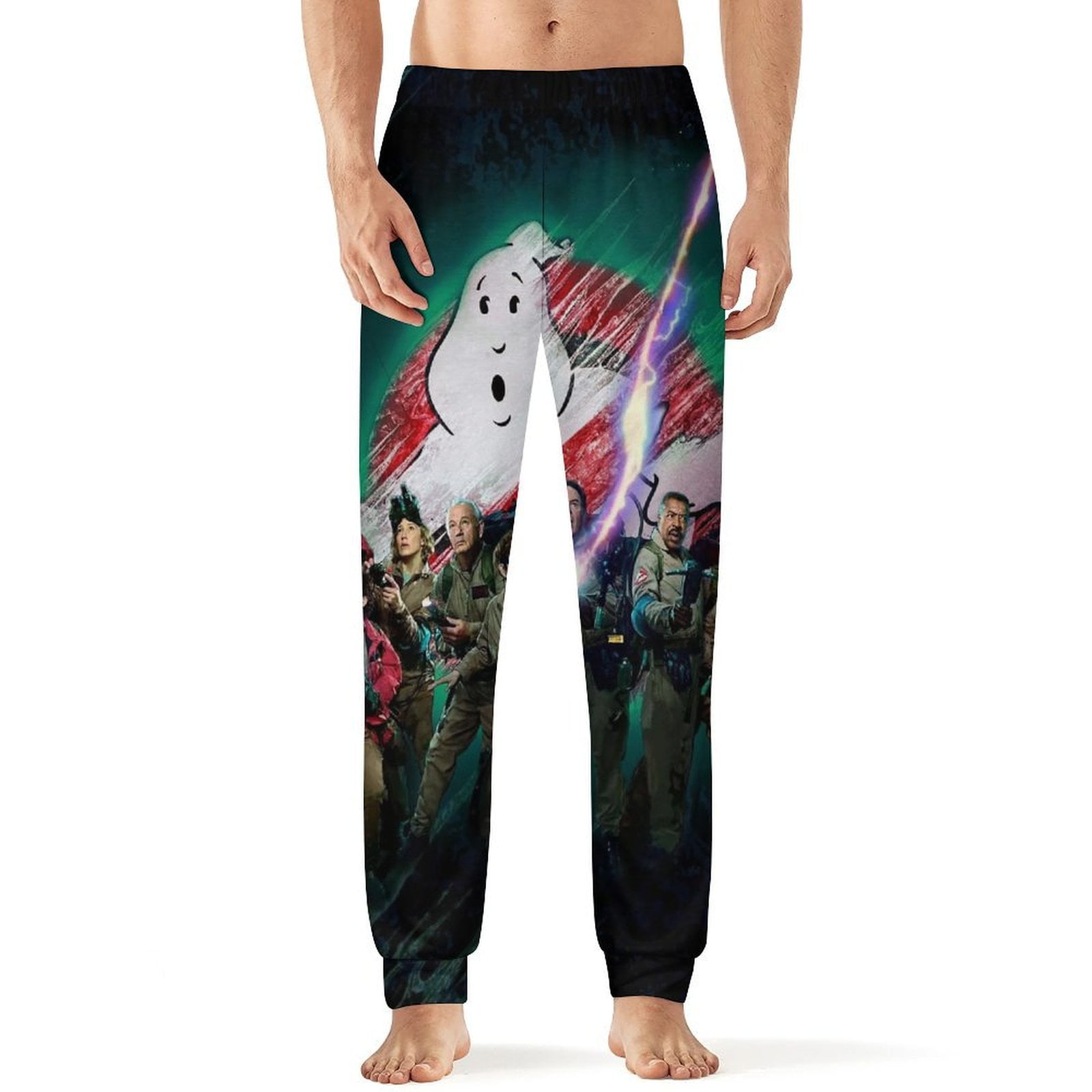 Ghostbusters Men Pajama Pants Bottoms Lounge Pants Elastic Waist Loose ...