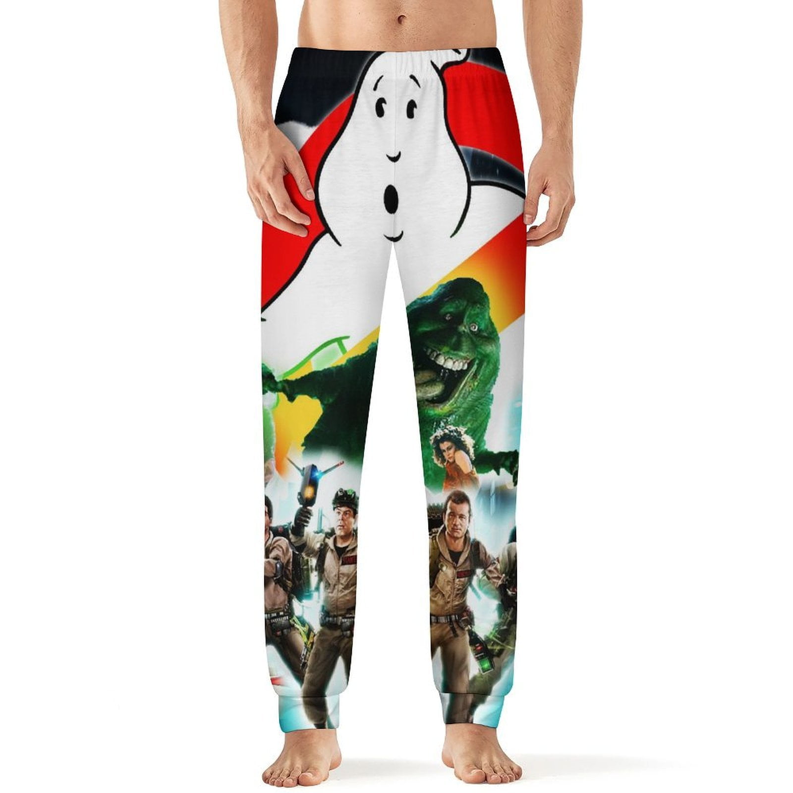 Ghostbusters Men Pajama Pants Bottoms Lounge Pants Elastic Waist Loose ...