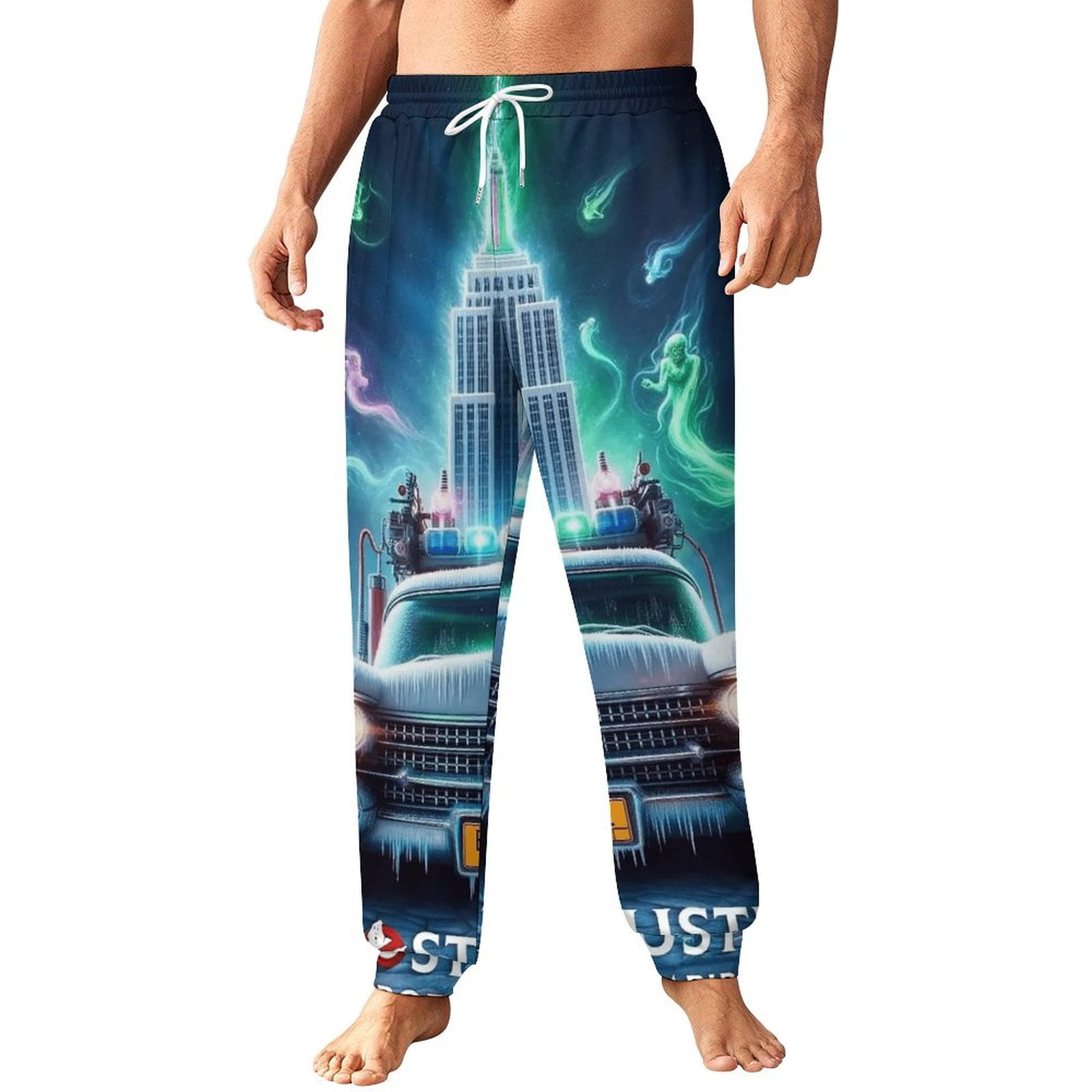 Ghostbusters Men's Jogger Sweatpants Workout Athletic Pants Elastic ...