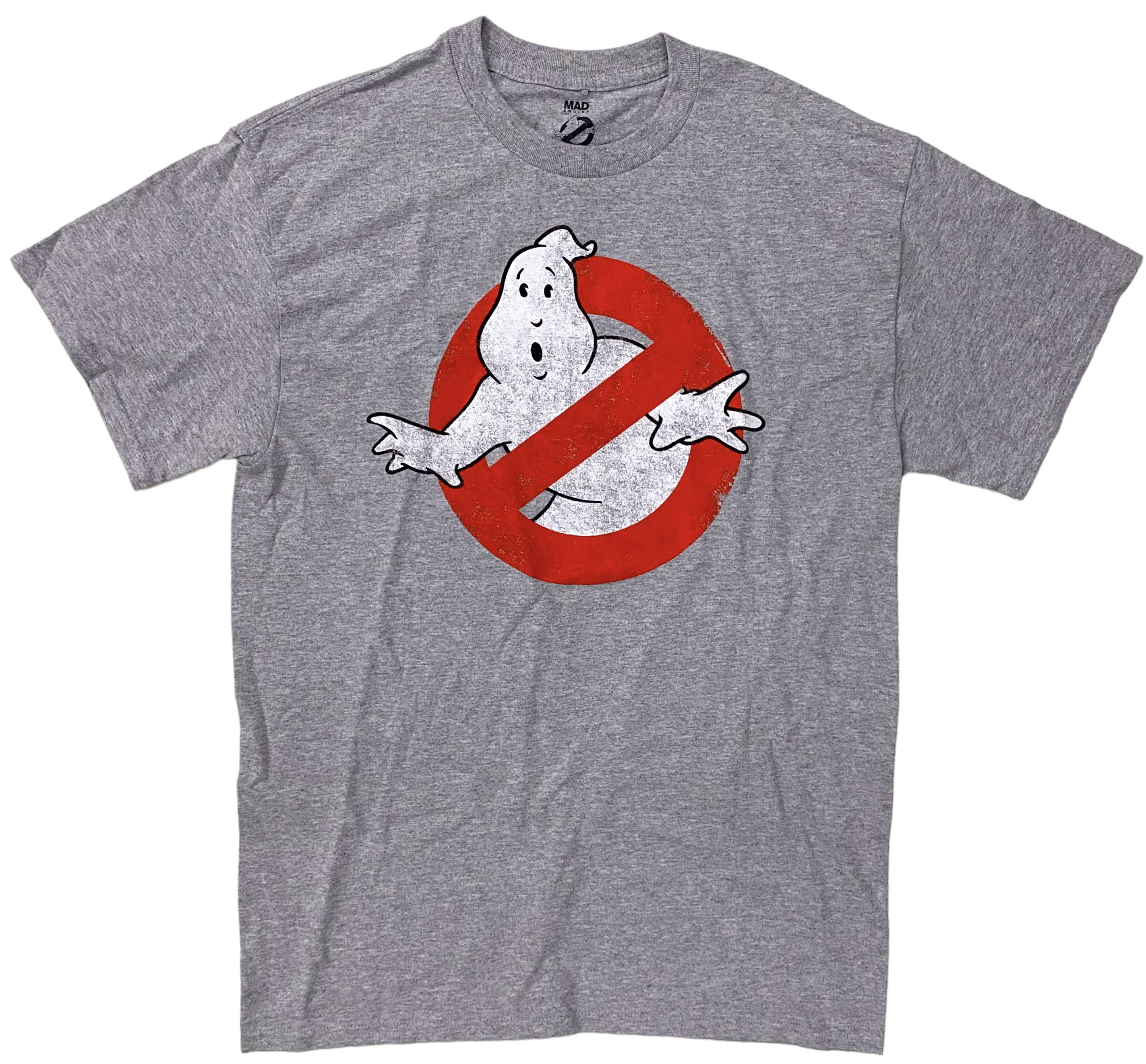 Ghostbusters Men's Officially Licensed Retro Distressed Graphic Tee T ...