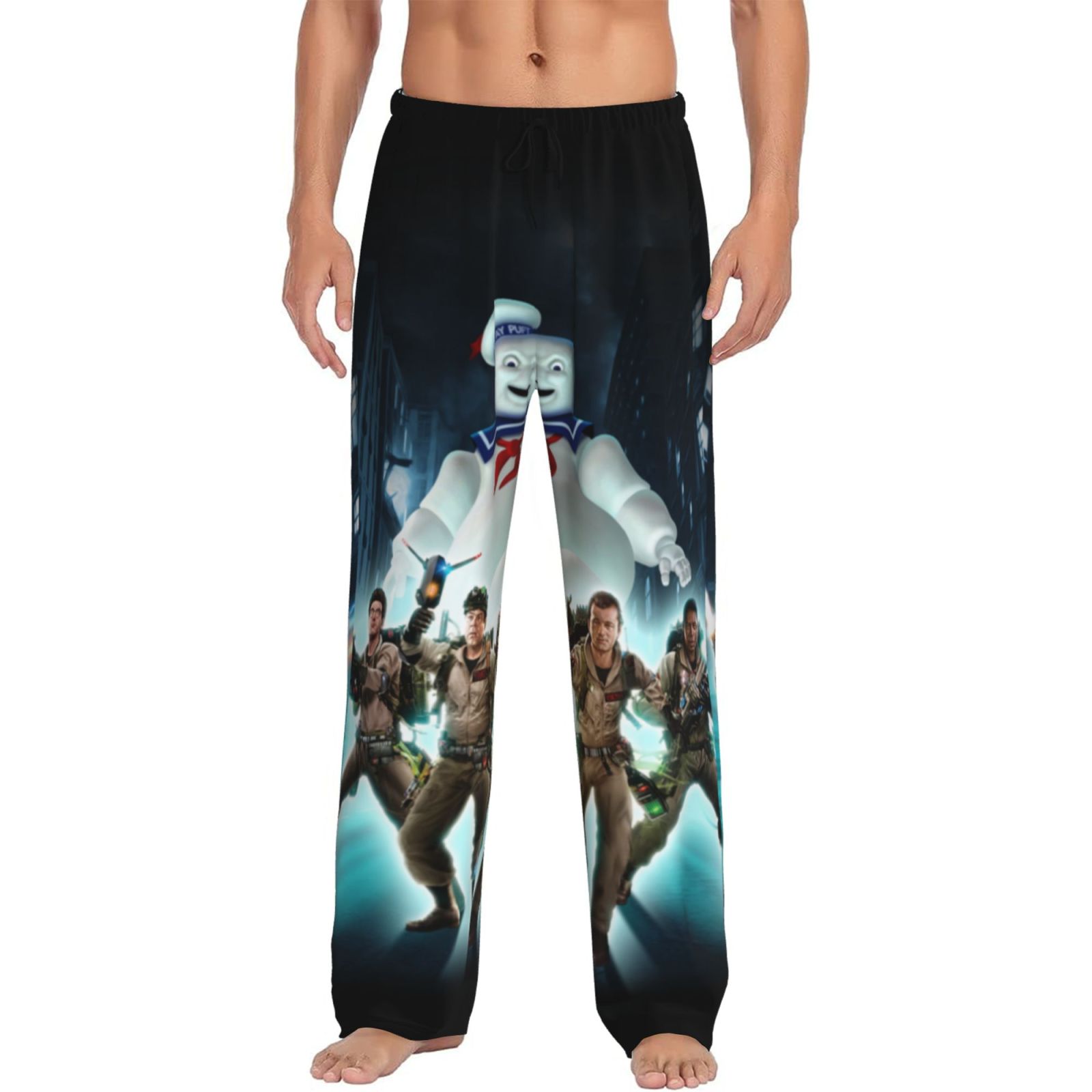 Ghostbusters Men's Pajama Pants With Pockets Lounge Fashion Cozy Daily ...