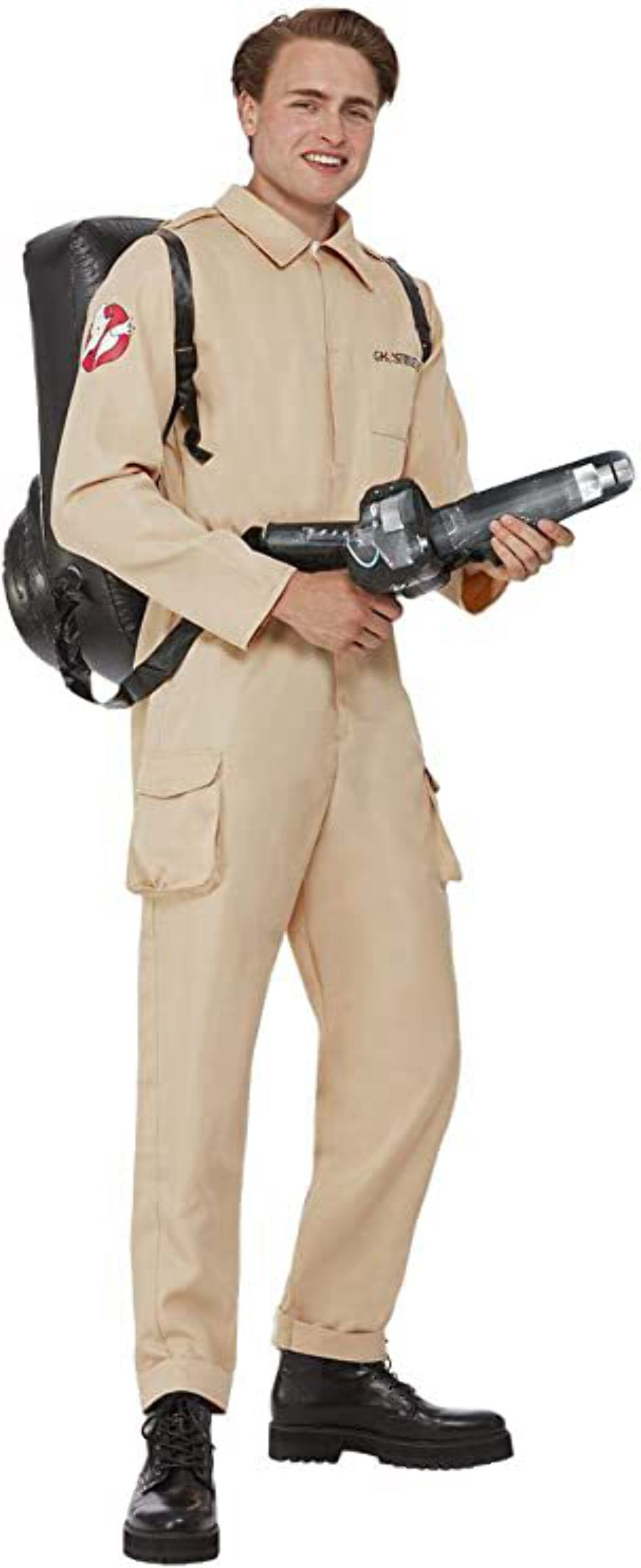 Ghostbusters Mens Licensed Deluxe Costume Adult Beige - Walmart.com