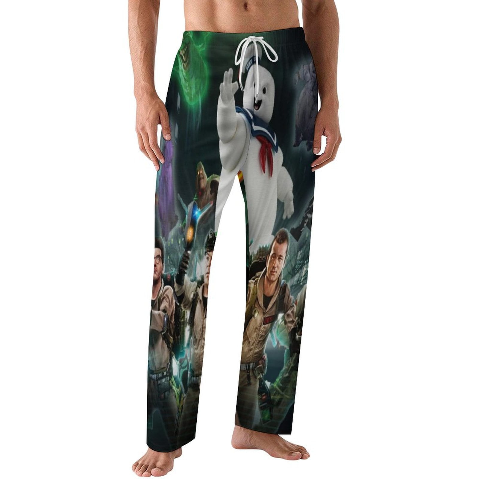 Ghostbusters Mens Pajama Pants PJs Bottoms Sleepwear Lounge Pants ...