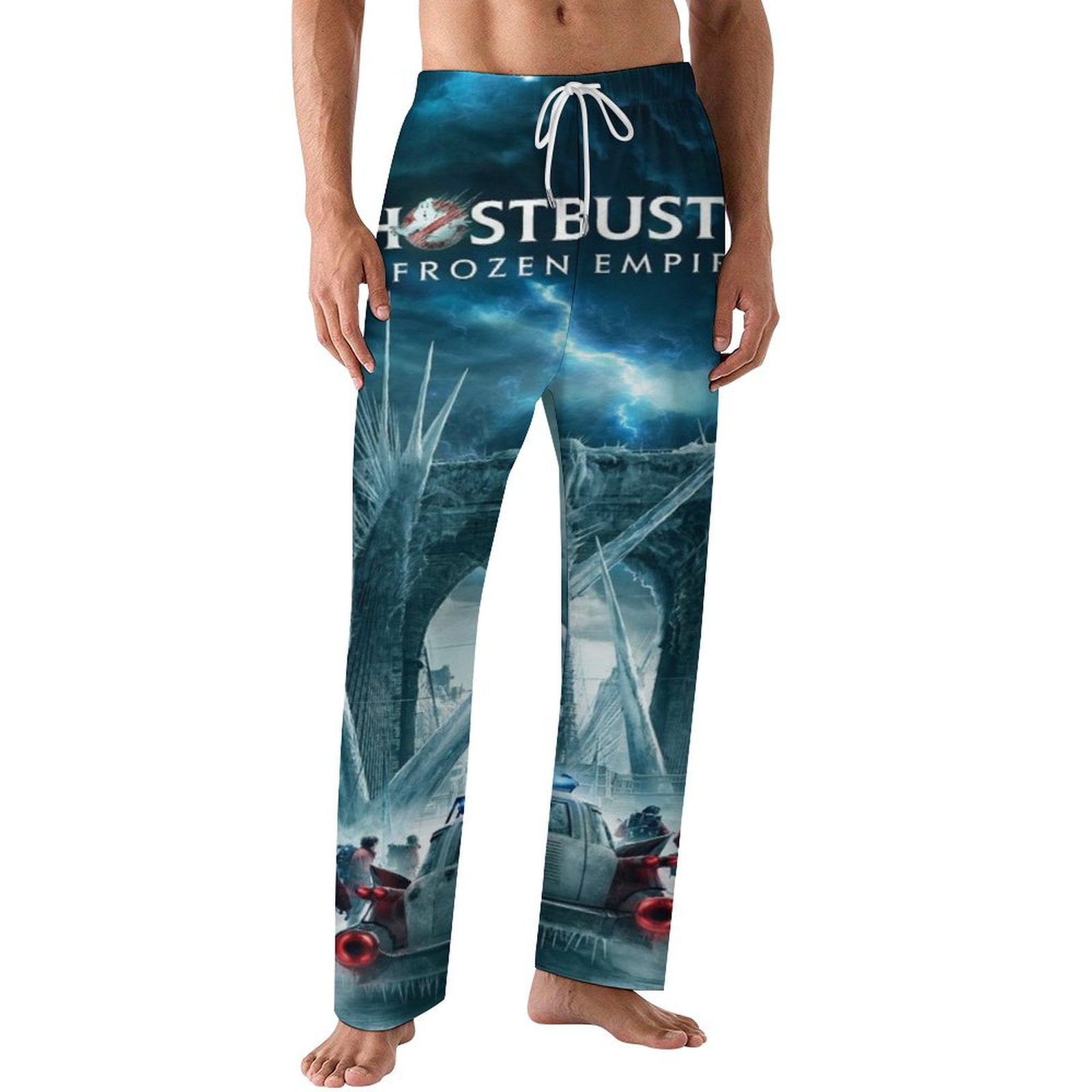 Ghostbusters Mens Pajama Pants PJs Bottoms Sleepwear Lounge Pants ...