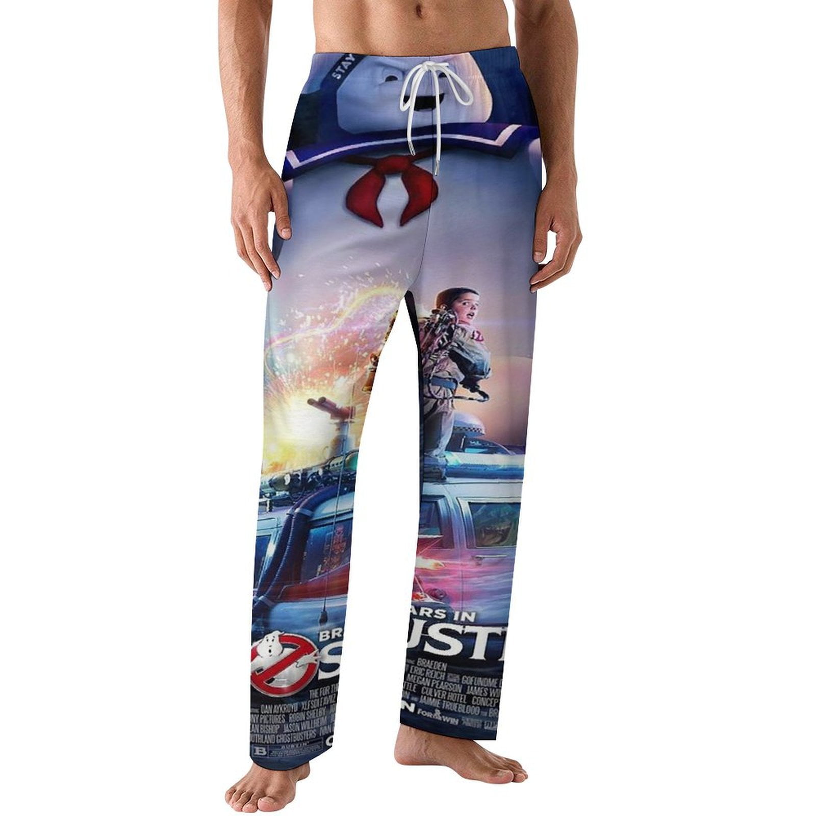 Ghostbusters Mens Pajama Pants PJs Bottoms Sleepwear Lounge Pants ...