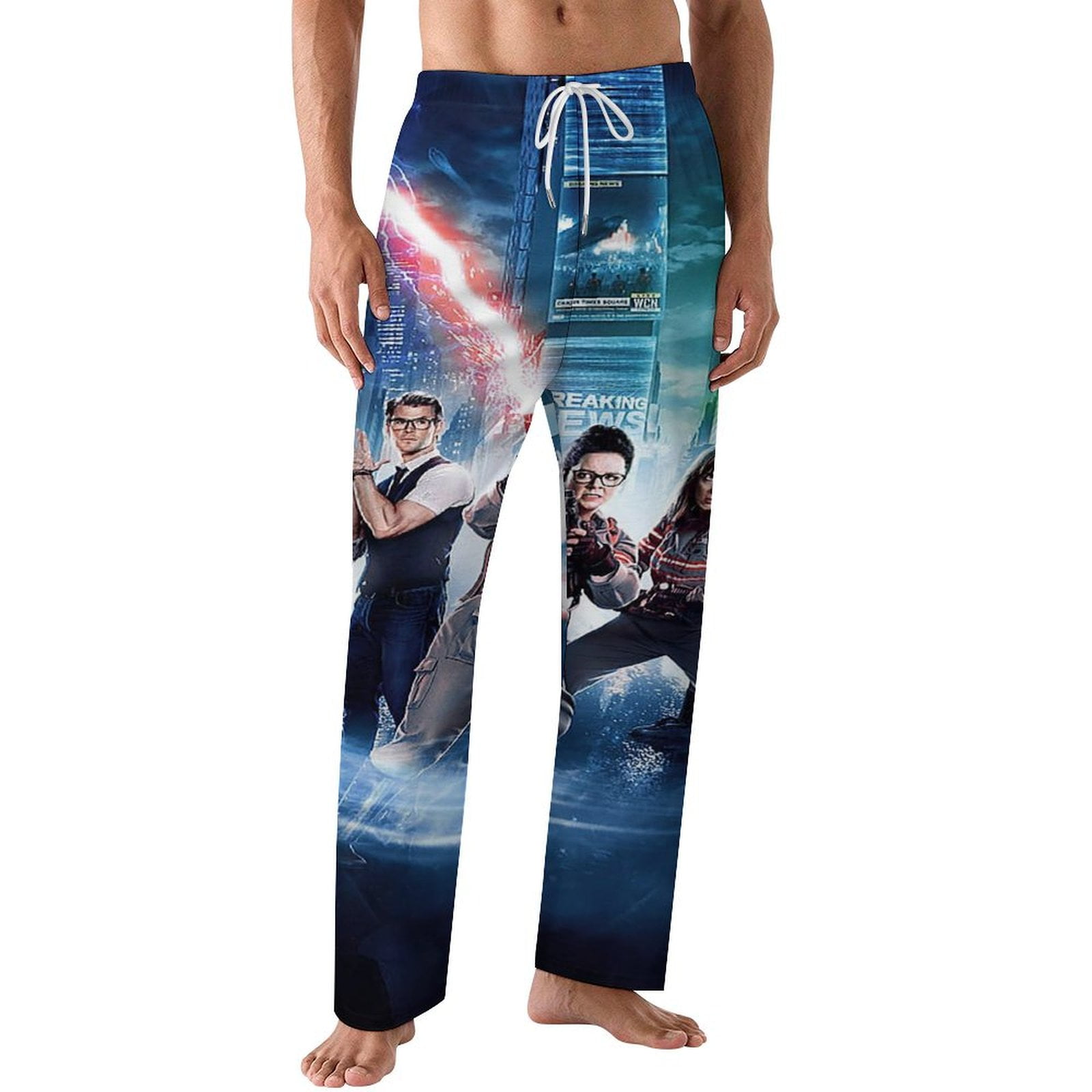 Ghostbusters Mens Pajama Pants PJs Bottoms Sleepwear Lounge Pants ...