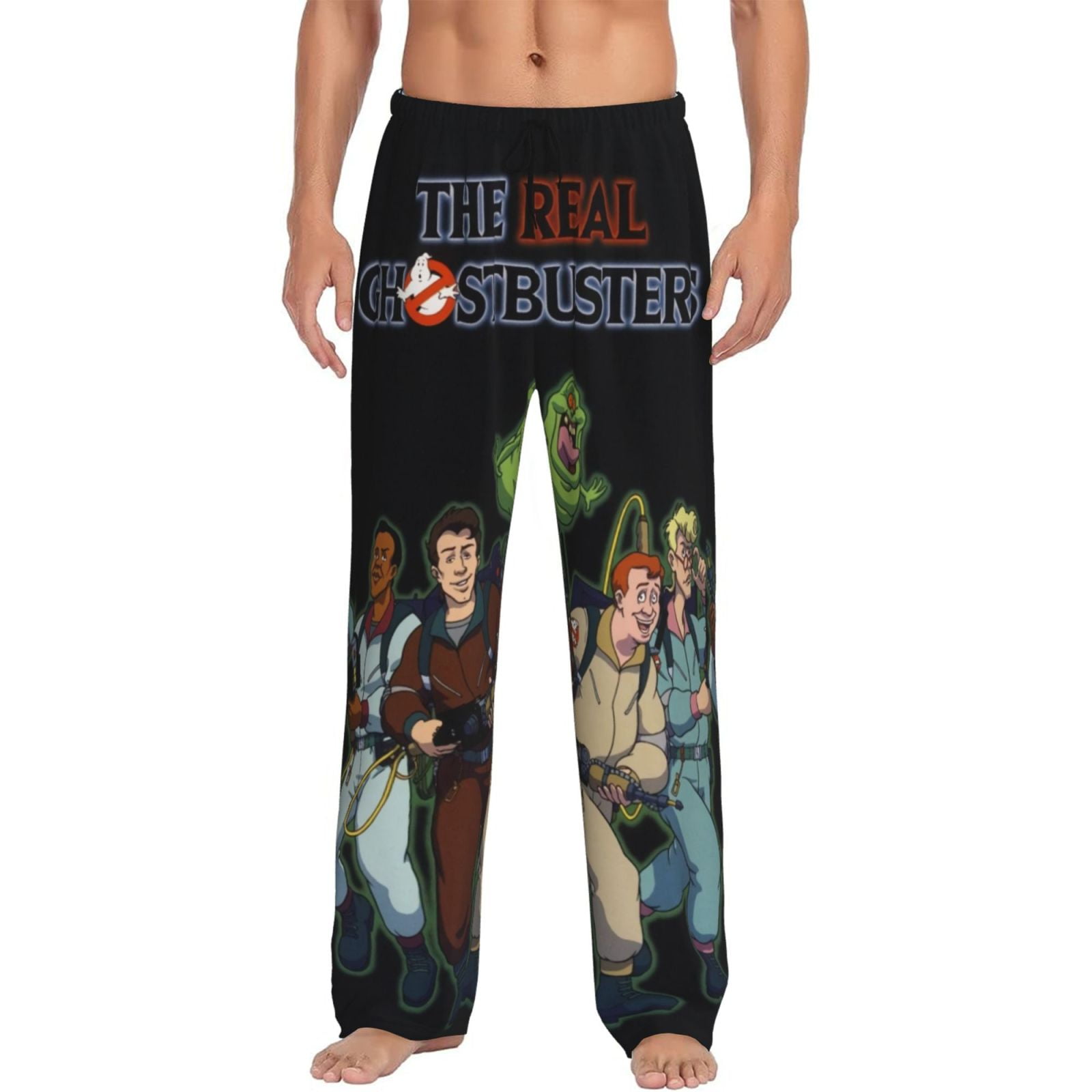 Mens Pajama Pants Ultra Soft Comfy Lounge Sleep Pants Print Loose ...