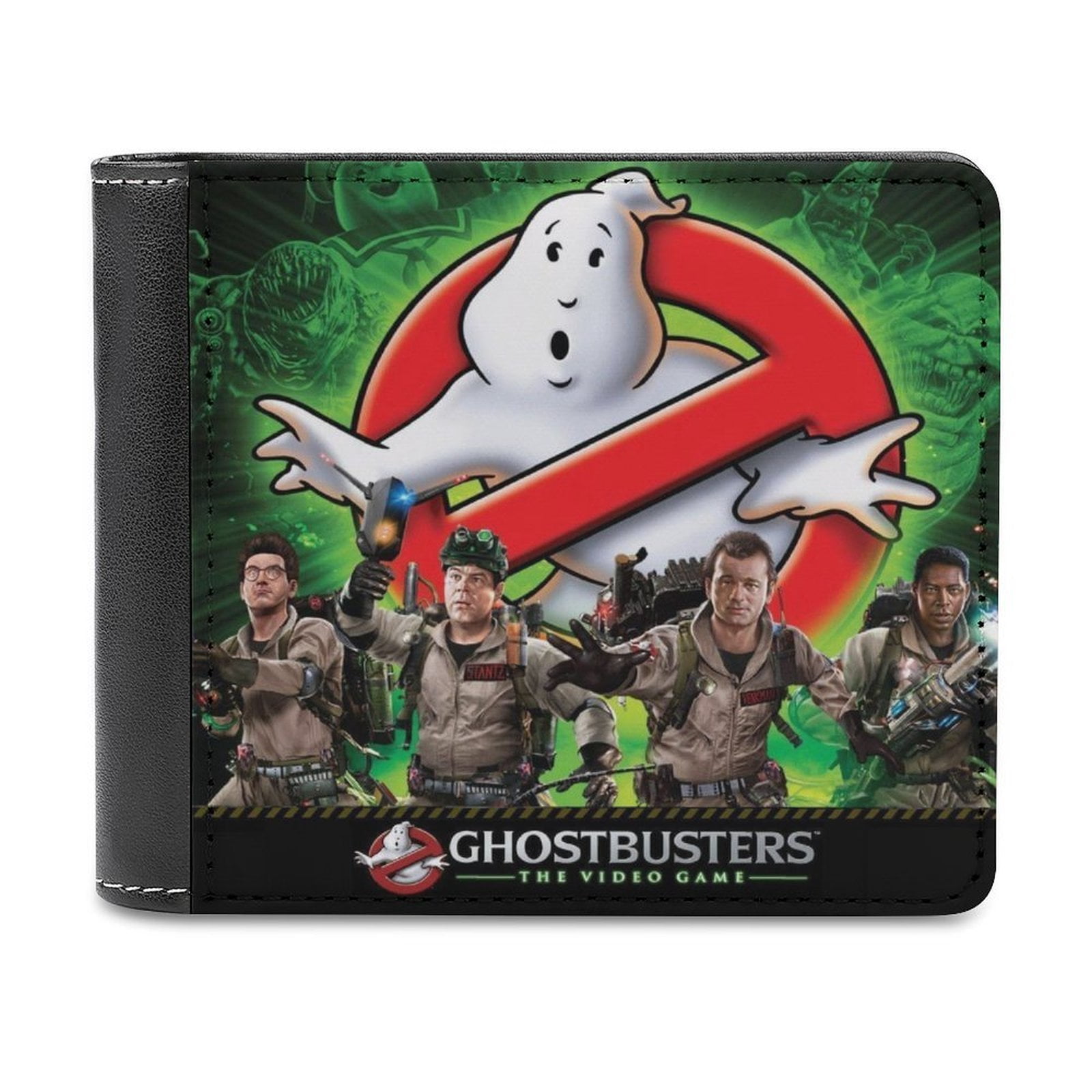 Ghostbusters Mens Wallet Genuine Leather Bifold Extra Capacity Bifold ...