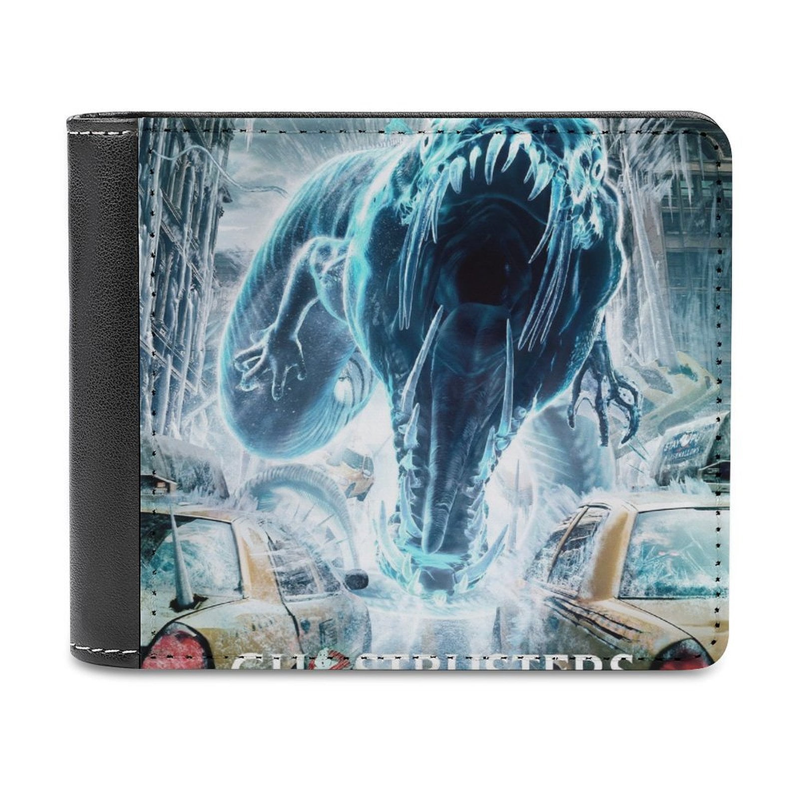 Ghostbusters Mens Wallet Genuine Leather Bifold Extra Capacity Bifold ...