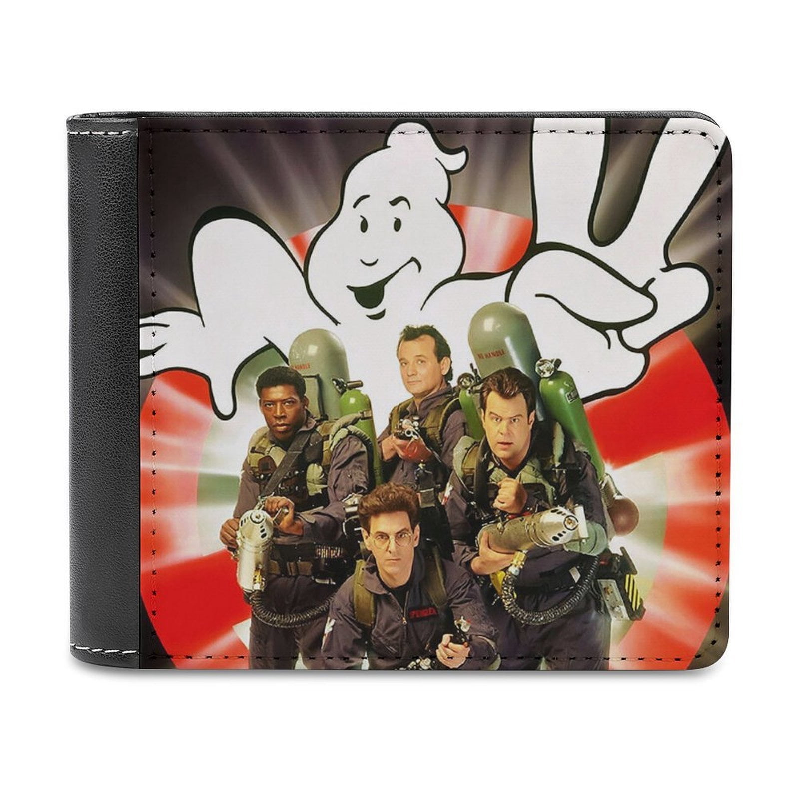 Ghostbusters Mens Wallet Genuine Leather Bifold Extra Capacity Bifold ...