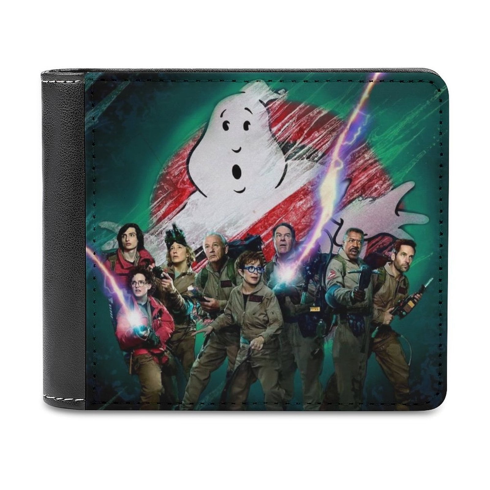 Ghostbusters Mens Wallet Genuine Leather Bifold Extra Capacity Bifold ...