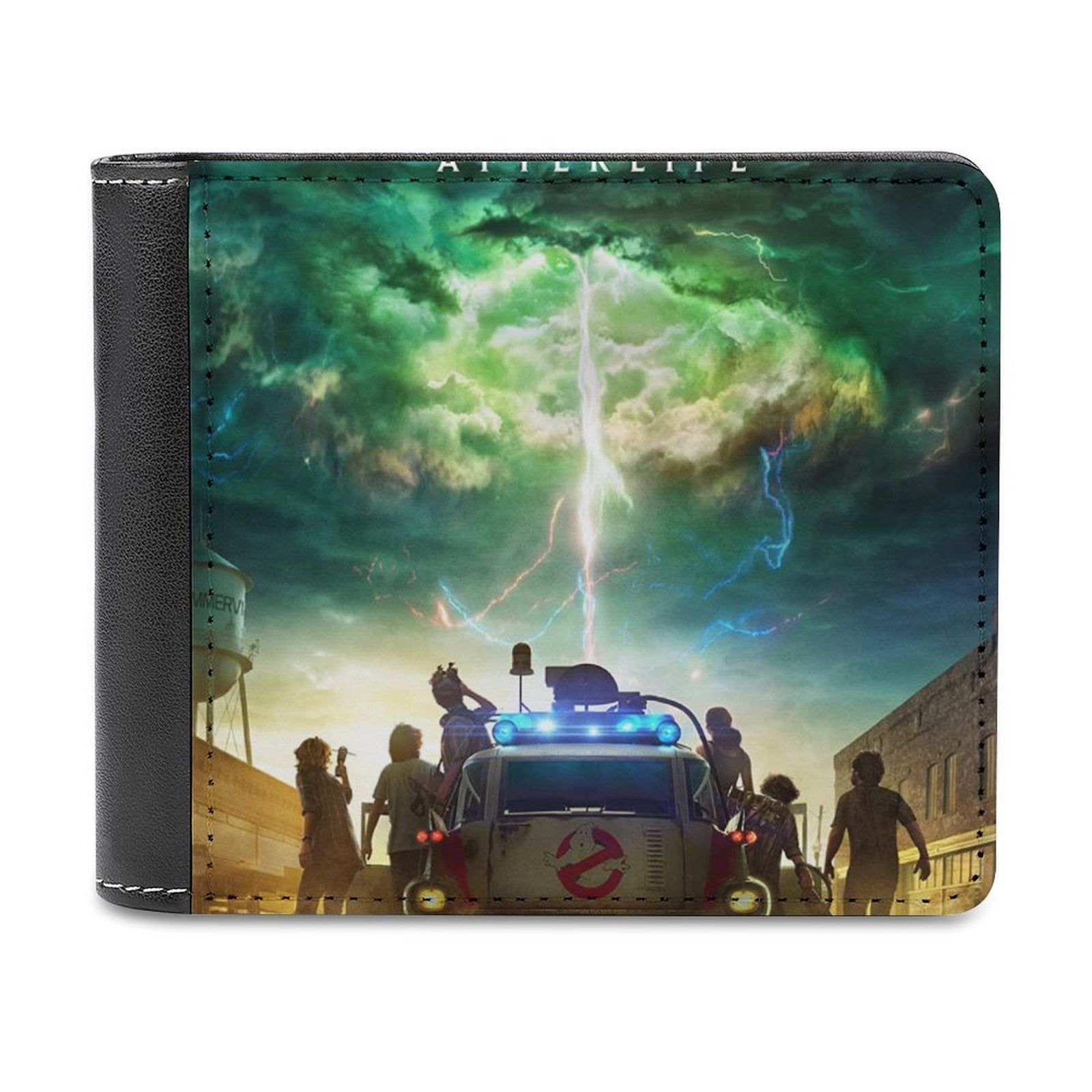 Ghostbusters Mens Wallet Genuine Leather Bifold Extra Capacity Bifold ...