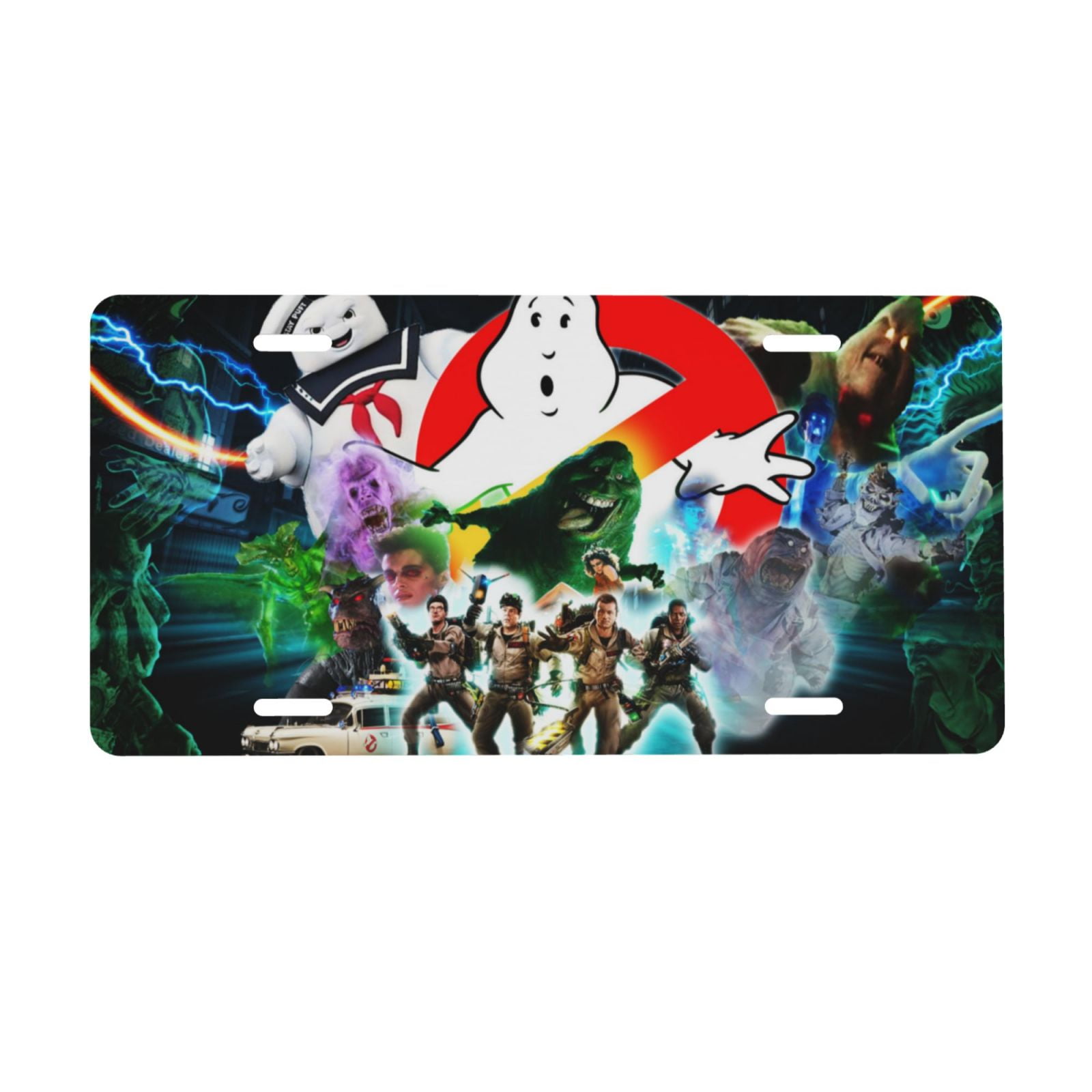Ghostbusters-Movie License Plate Cover Aluminum Novelty Vanity Tag ...