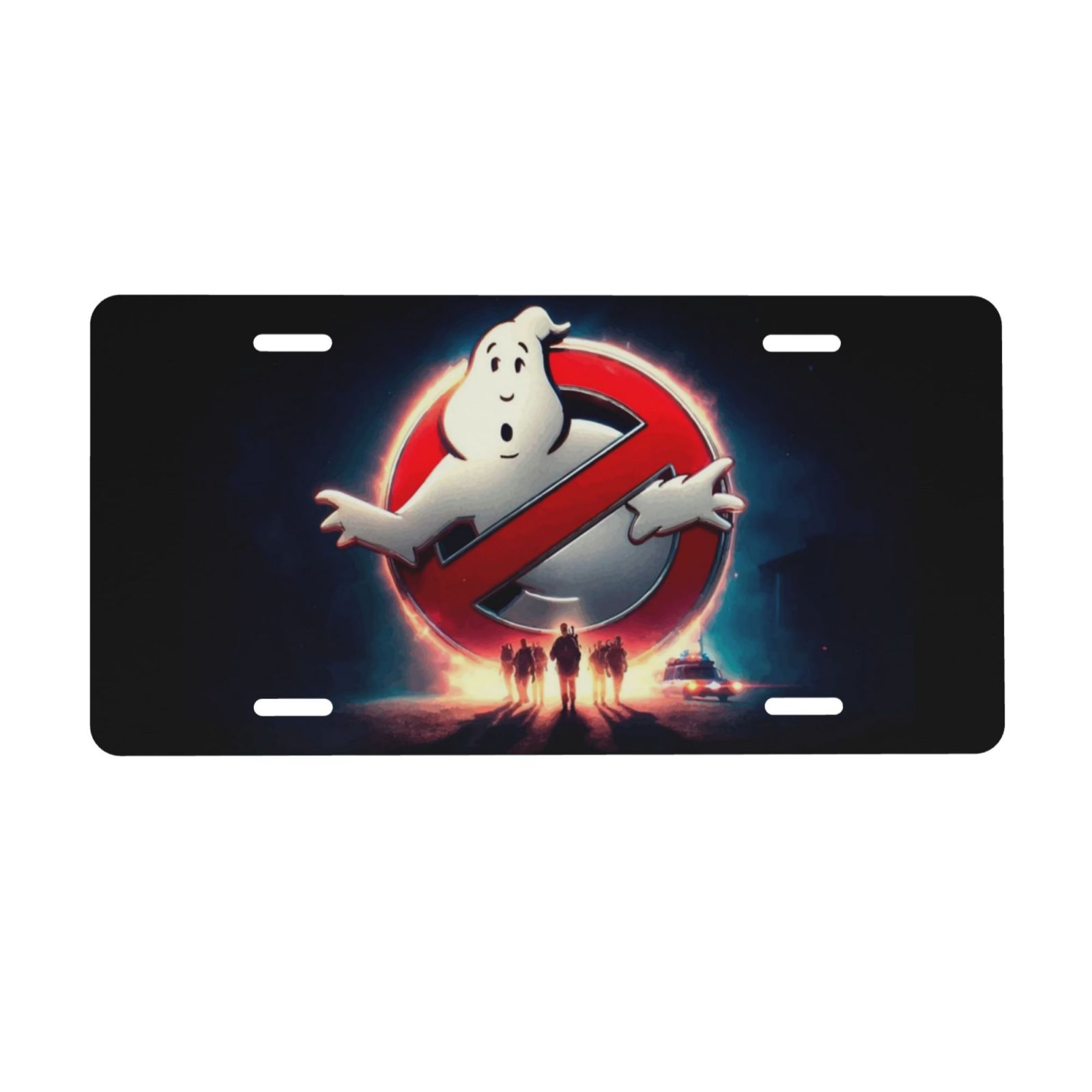 Ghostbusters Movie Logo License Plate Cover Aluminum Novelty Vanity Tag ...