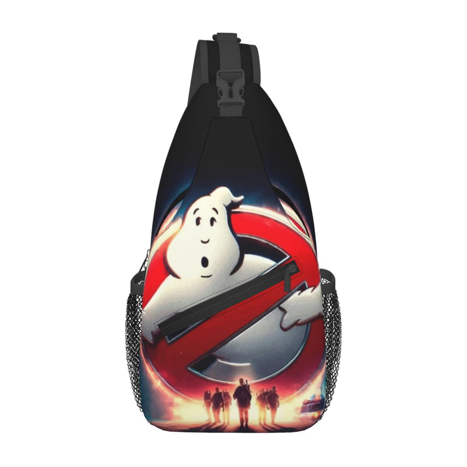 Ghostbusters Movie Logo Sling Bag Crossbody Backpack Chest Bags ...