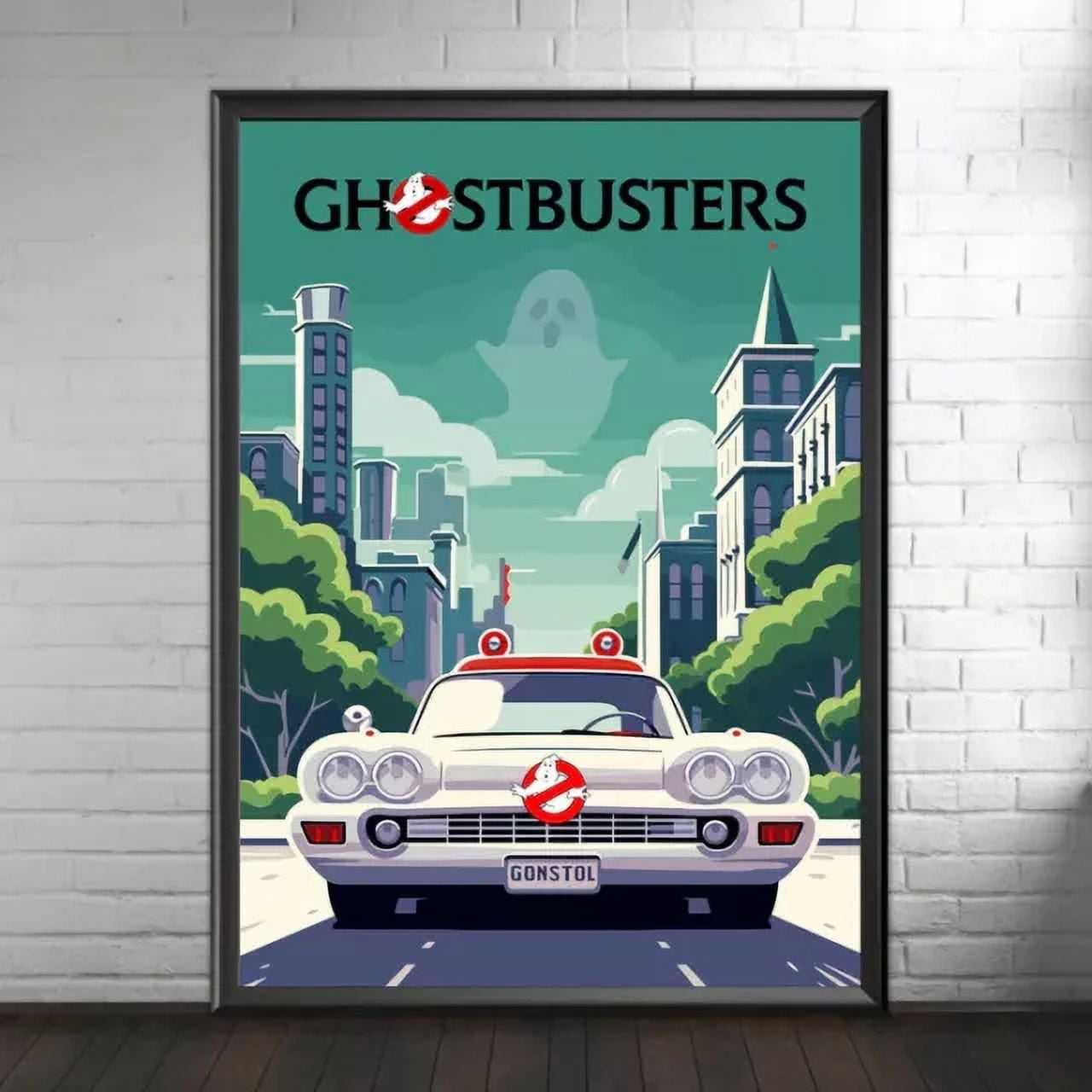 Ghostbusters Movie Poster Classic Partanormal Edition NO FRAMED POSTER ...