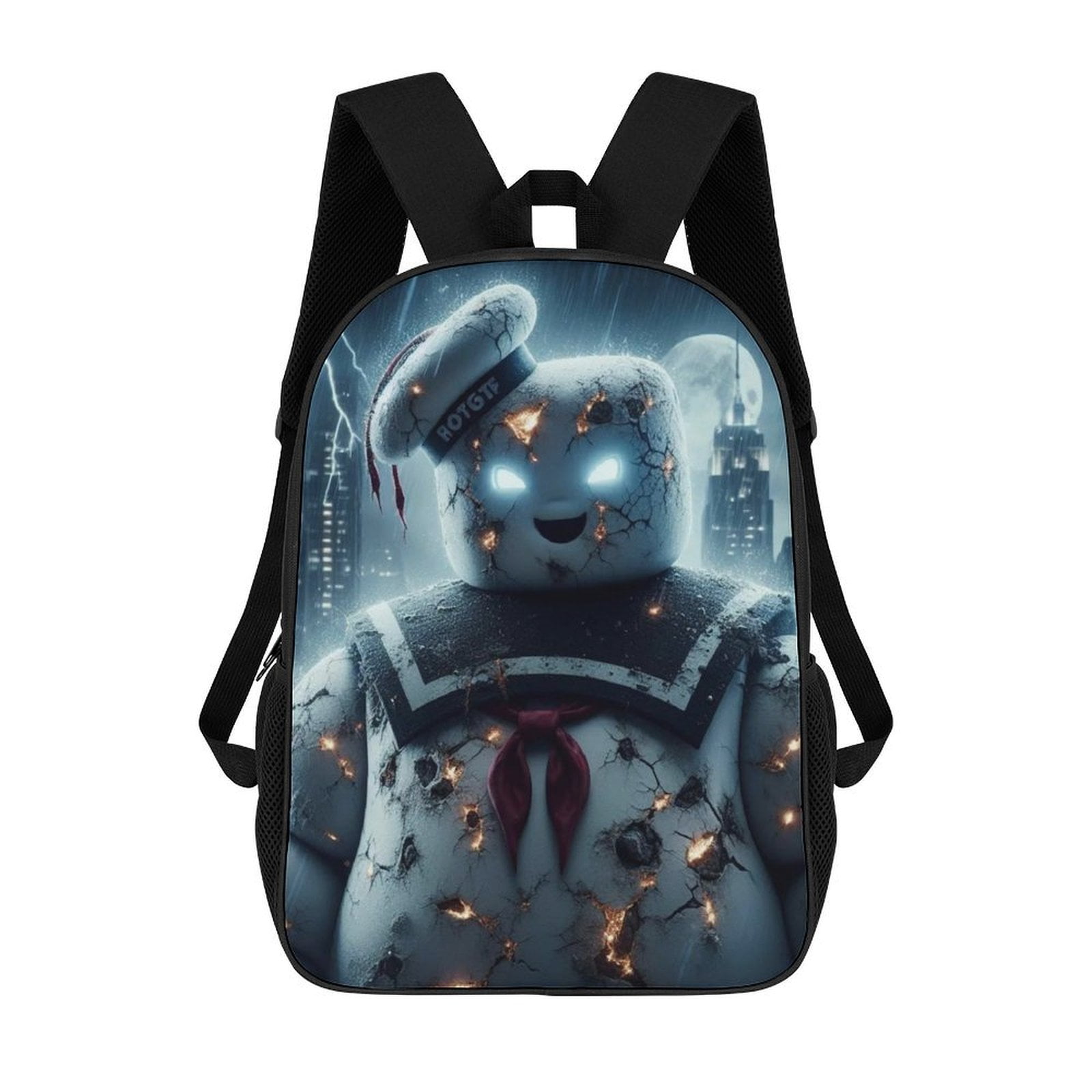 Ghostbusters Movie Stay Puft School Bag Laptop Backpack Casual ...