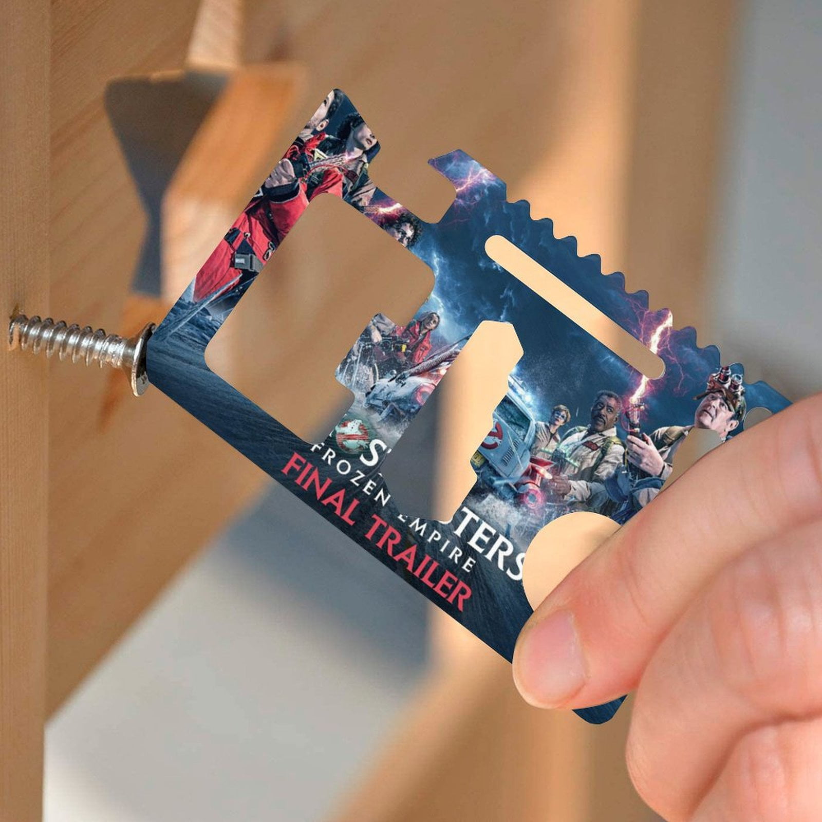 Ghostbusters Multitool Credit Card Sized Pocket Tool, 11-in-1 Wallet ...