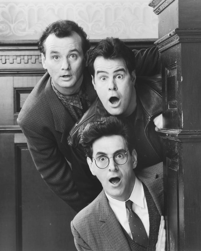 Ghostbusters Murray Aykroyd Ramis Pose 24x36 Classic Hollywood Poster ...