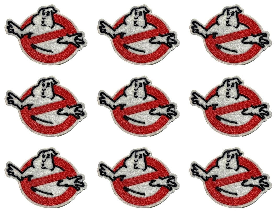 Ghostbusters No Ghost Iron on Patch Set of 9 Patches - Walmart.com