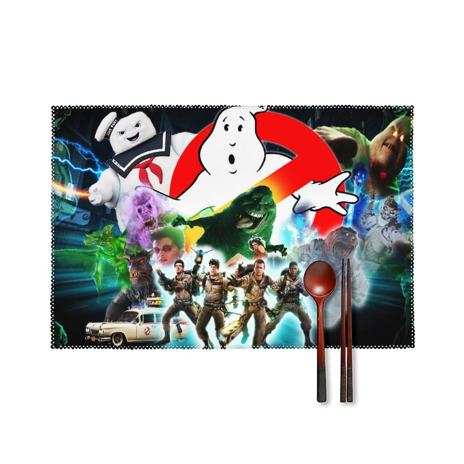 Ghostbusters Placemats Set of 4, Decorative Place Mats for Kitchen ...
