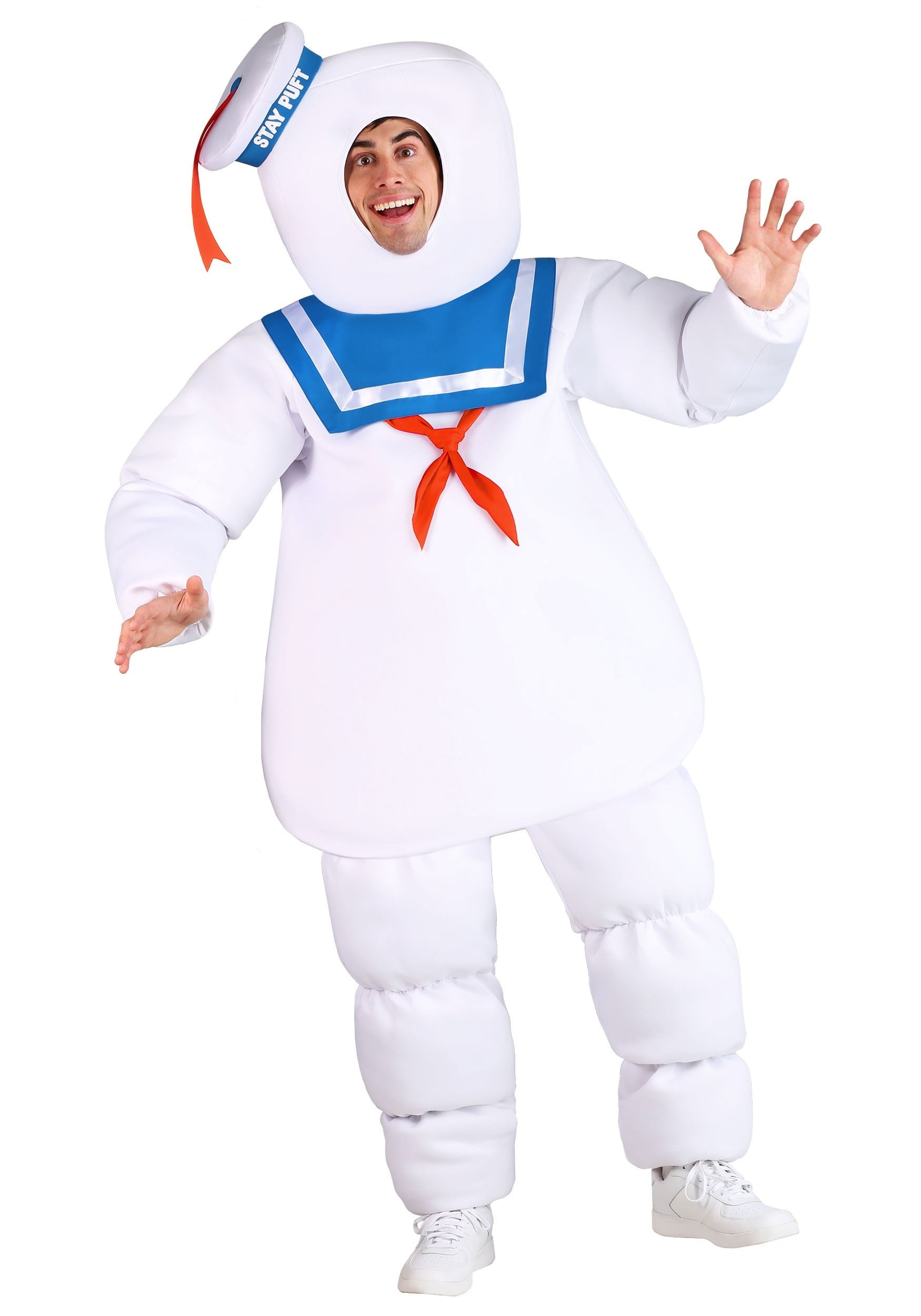 Ghostbusters Plus Size Stay Puft Costume - Walmart.com