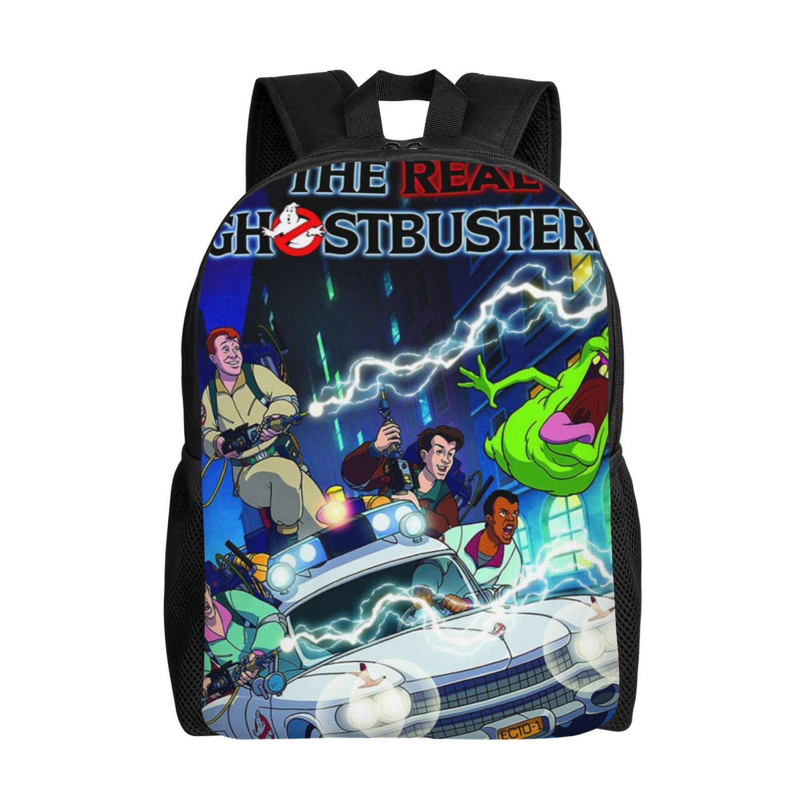 Ghostbusters Poster Backpack Lightweight Unisex Basic Daypack Bookbag ...