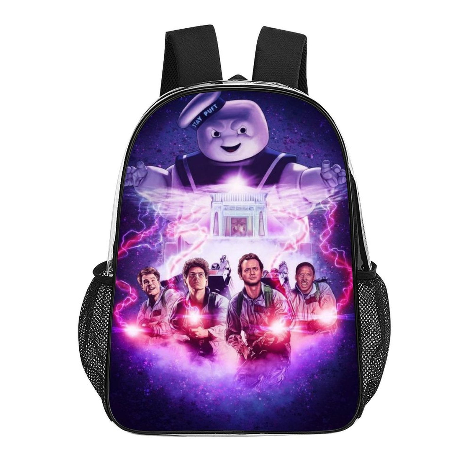 Ghostbusters Poster Clear Backpack Transparent Bag 17 Inch Large ...