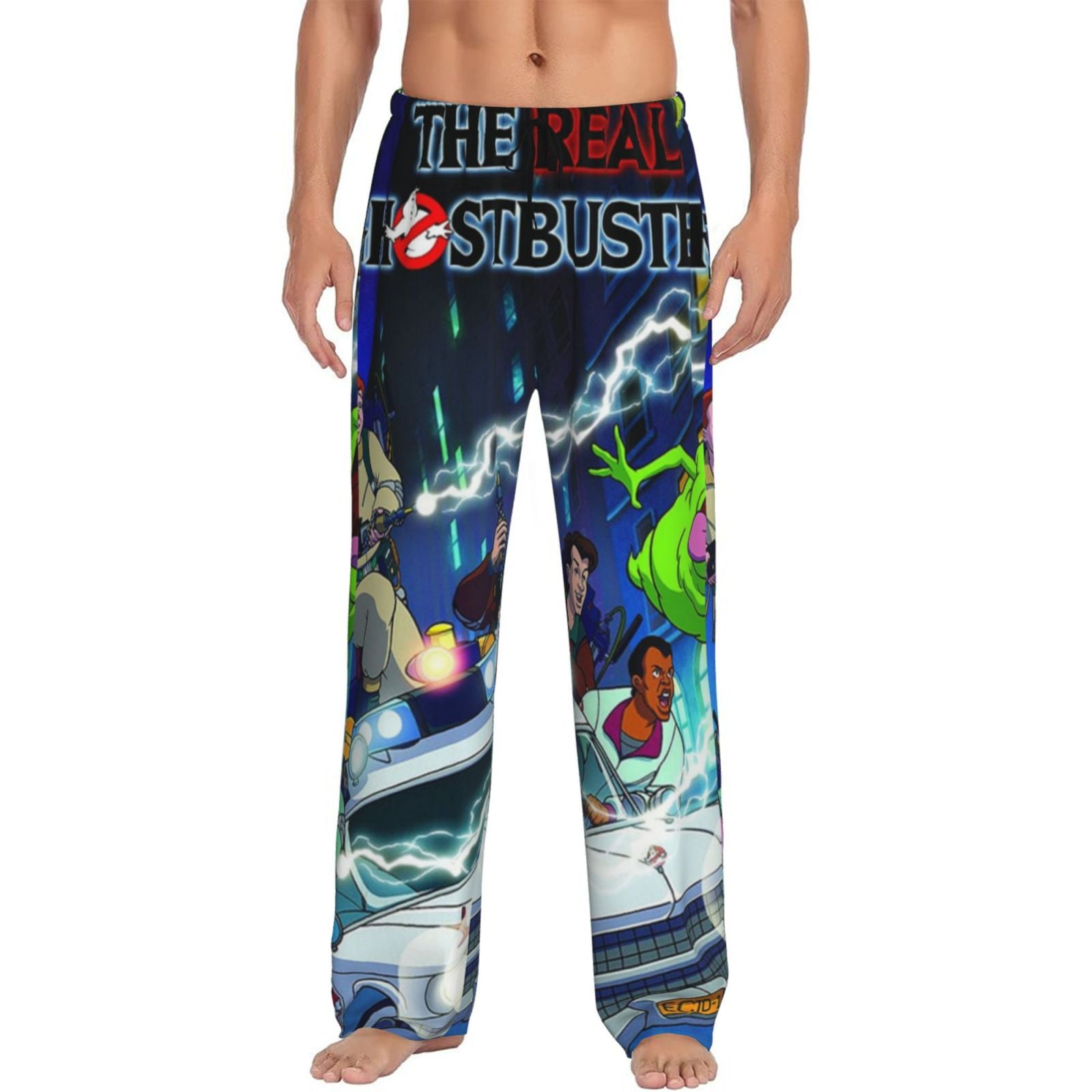 Ghostbusters Poster Men's Pajama Pants With Pockets Lounge Fashion Cozy ...