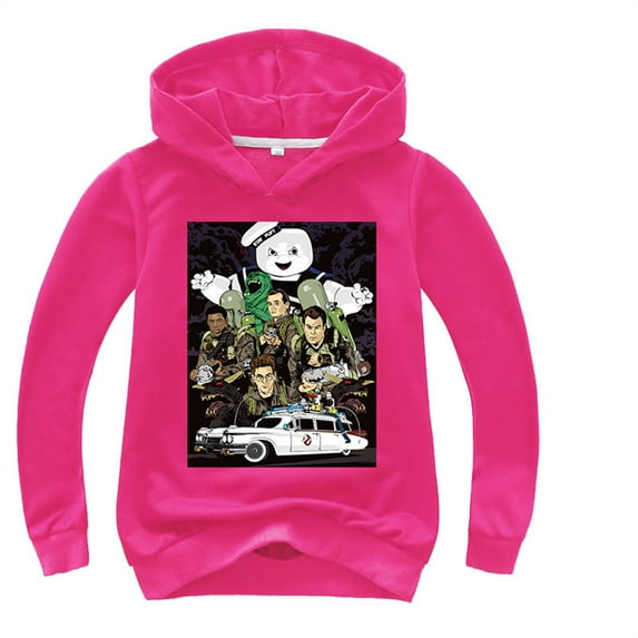 Ghostbusters Pull On Hoody Sweatshirts-Casual Graphic Long Sleeve ...