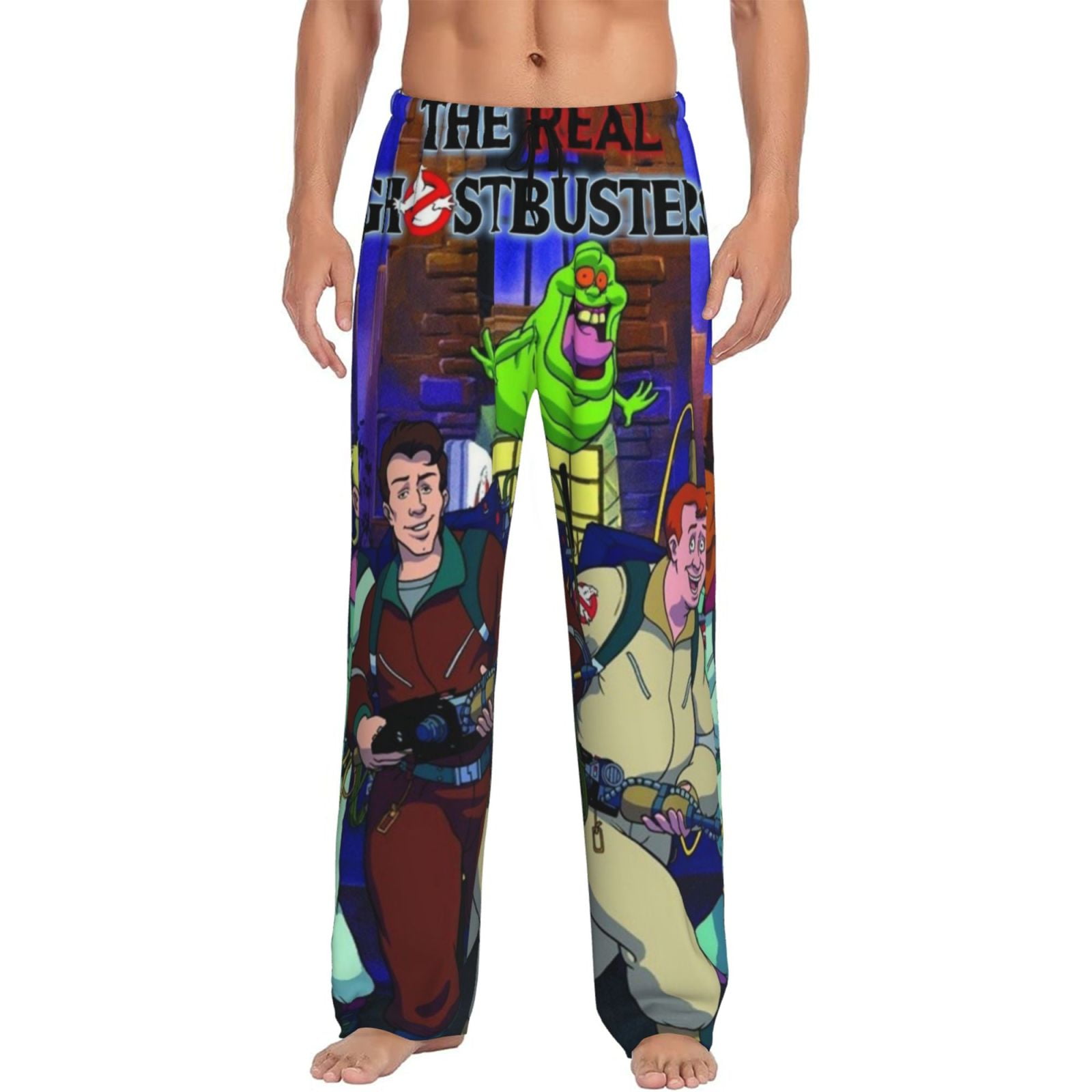 Ghostbusters-Real Men's Pajama Pants With Pockets Lounge Fashion Cozy ...