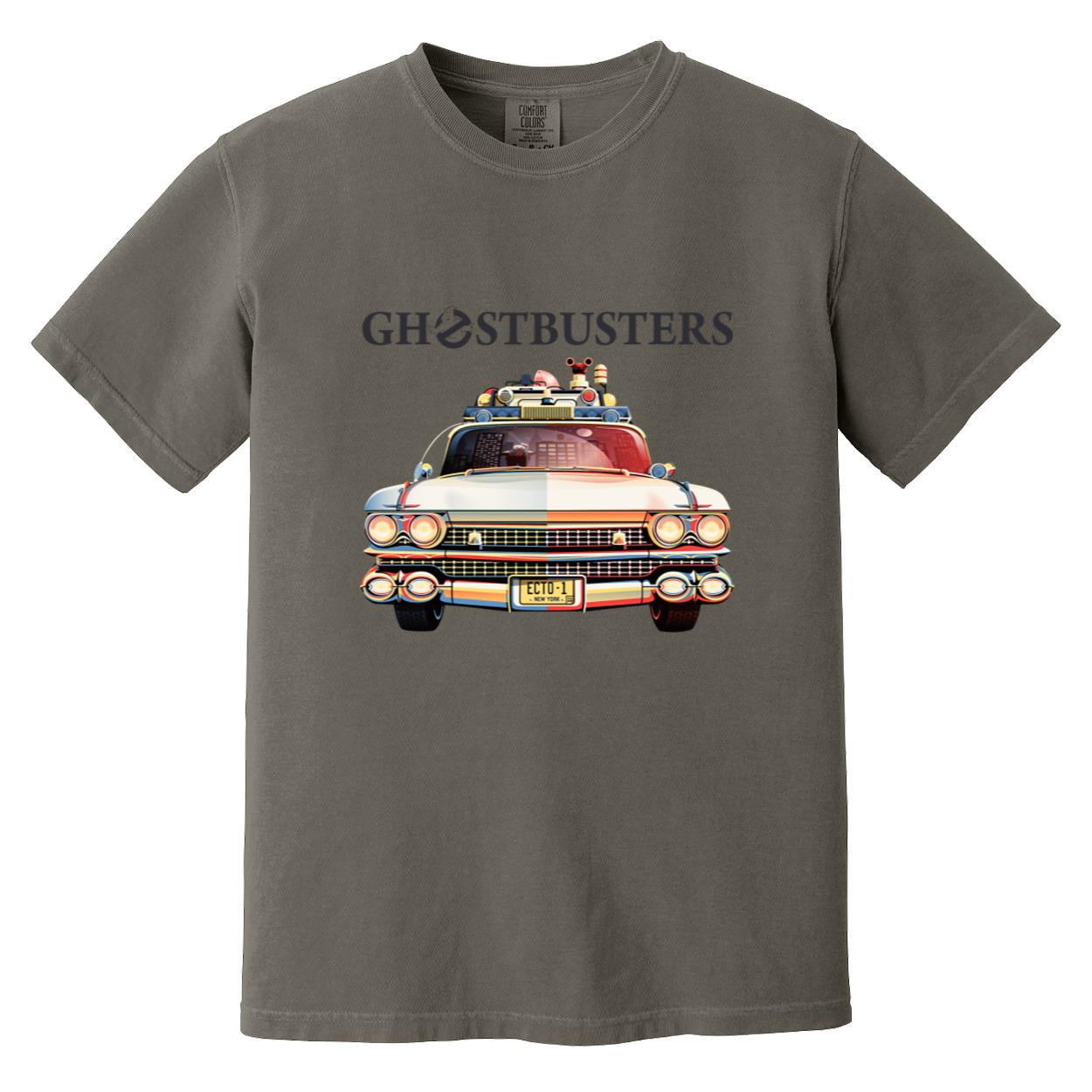 Ghostbusters Retro Classic Comedy Movie Tribute Art Comfort Color T ...