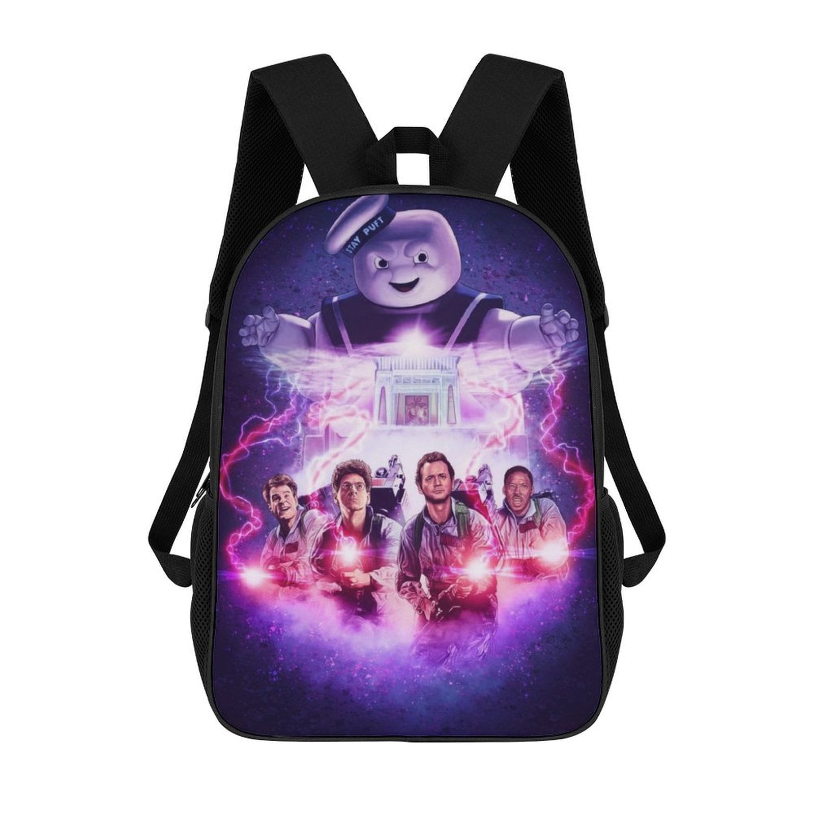 Ghostbusters Stay Puft Backpack 17 Inch Shoulder Bag Sturdy Laptop ...