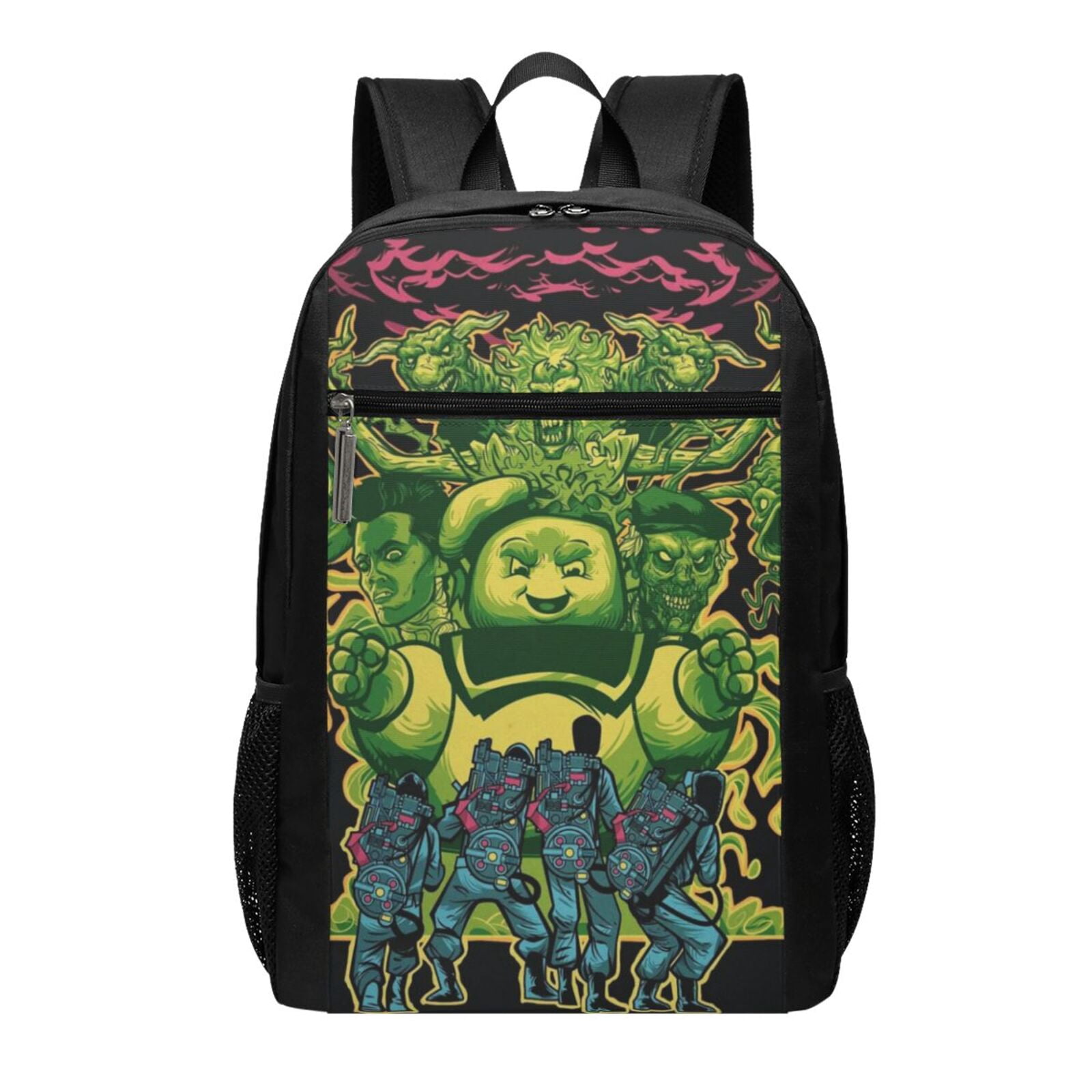 Ghostbusters Stay_Puft Backpack Shoulders Daypack Student School Bag ...
